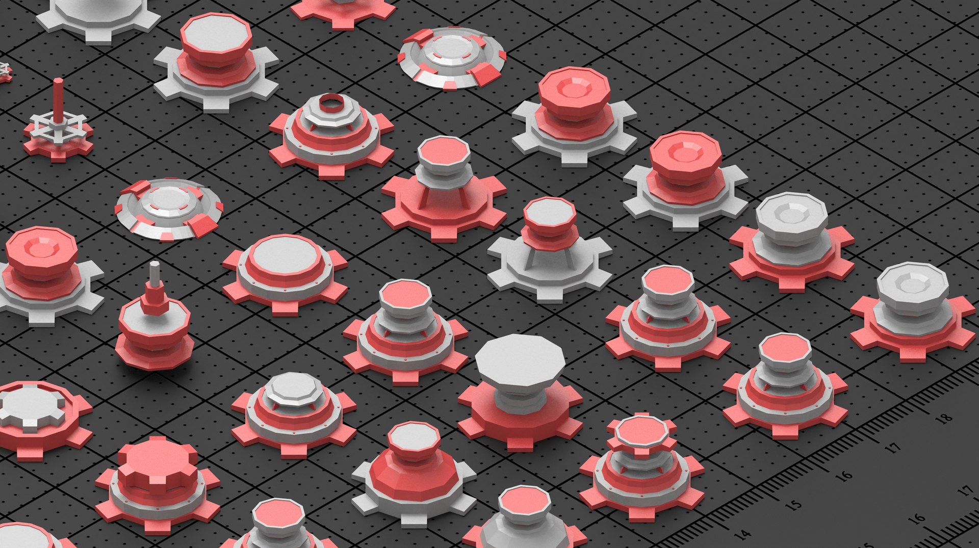 3D Mega Mechanical Kitbash-vol3 Model - TurboSquid 2341405