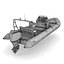 Rigid Inflatable Boat 3d Model