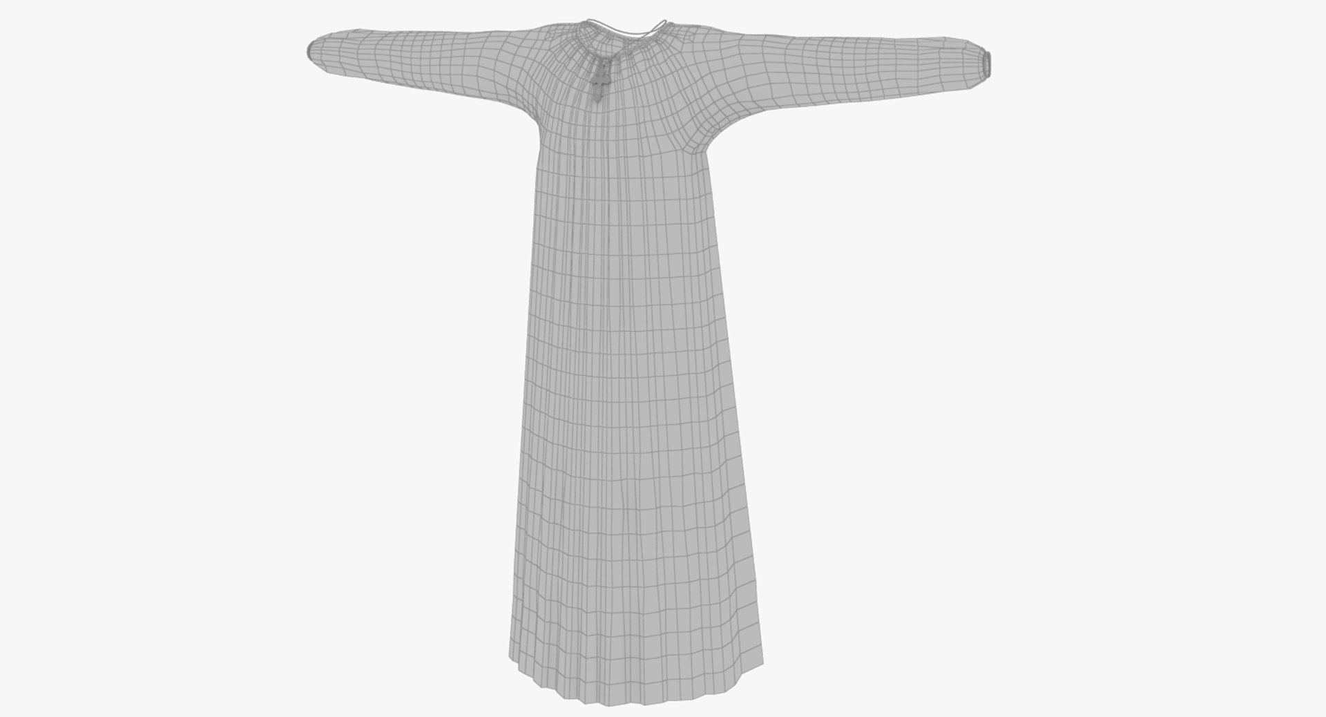 Monk Robe 3d 3ds