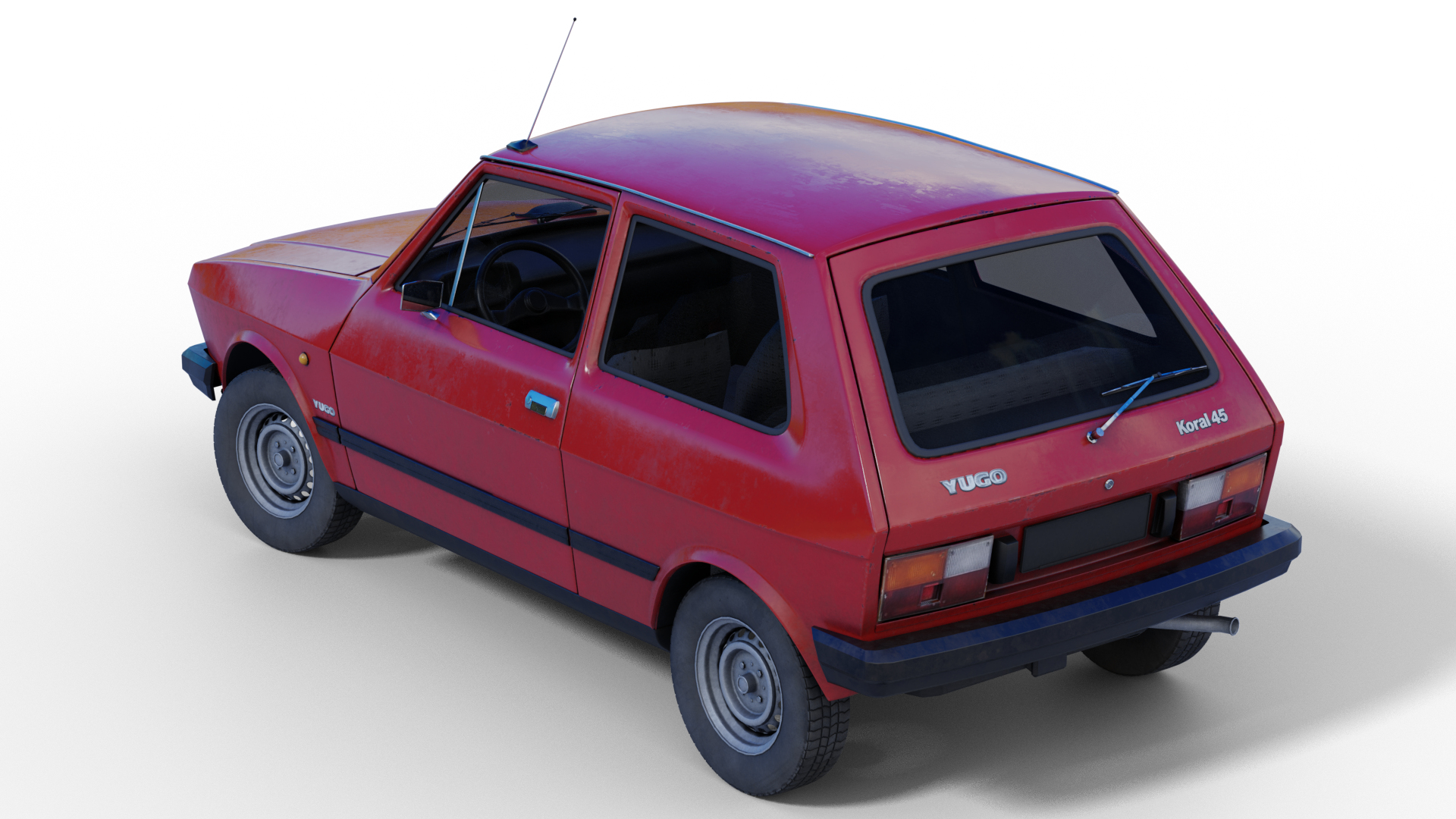 3D yugo model - TurboSquid 1668945