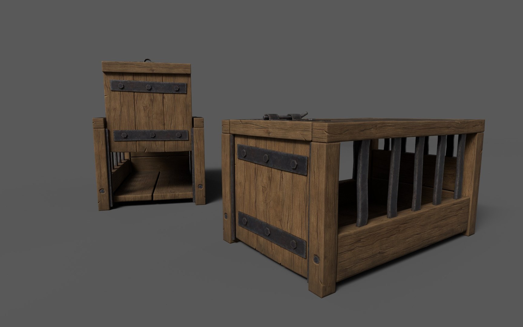 3D Animal Grate Model - TurboSquid 2103449