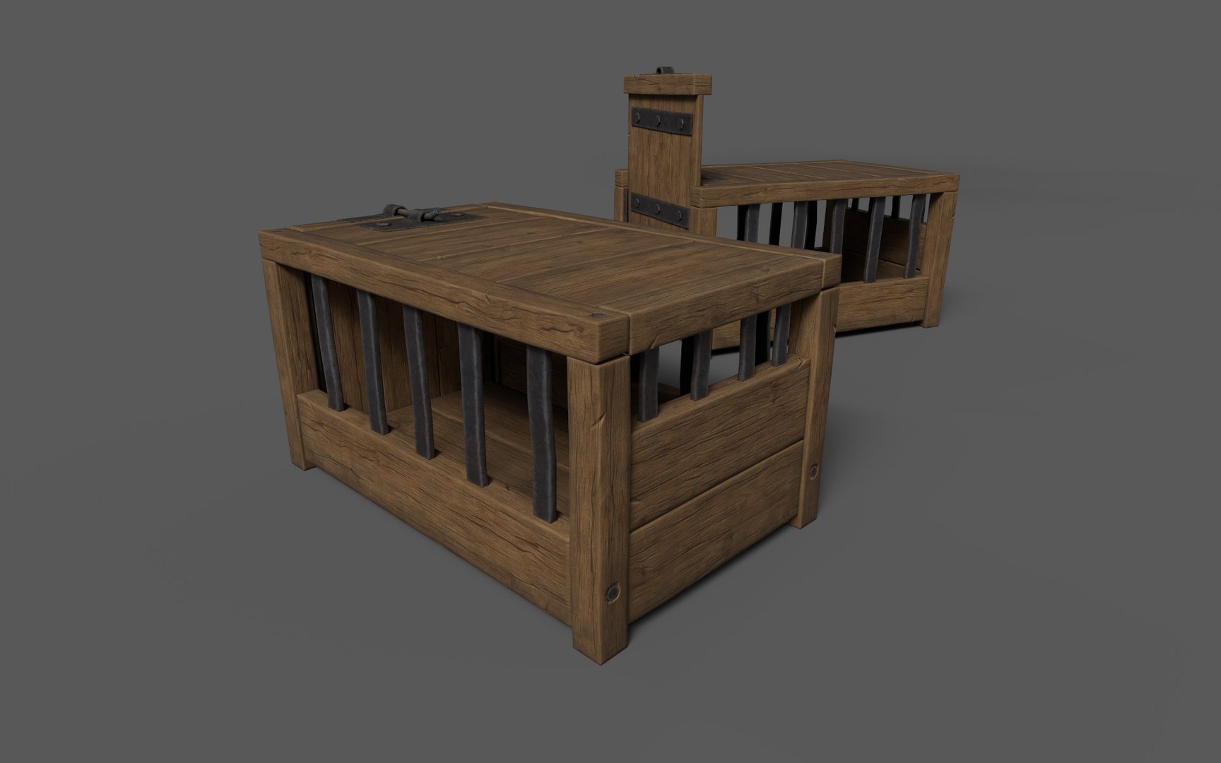 3D Animal Grate Model - TurboSquid 2103449