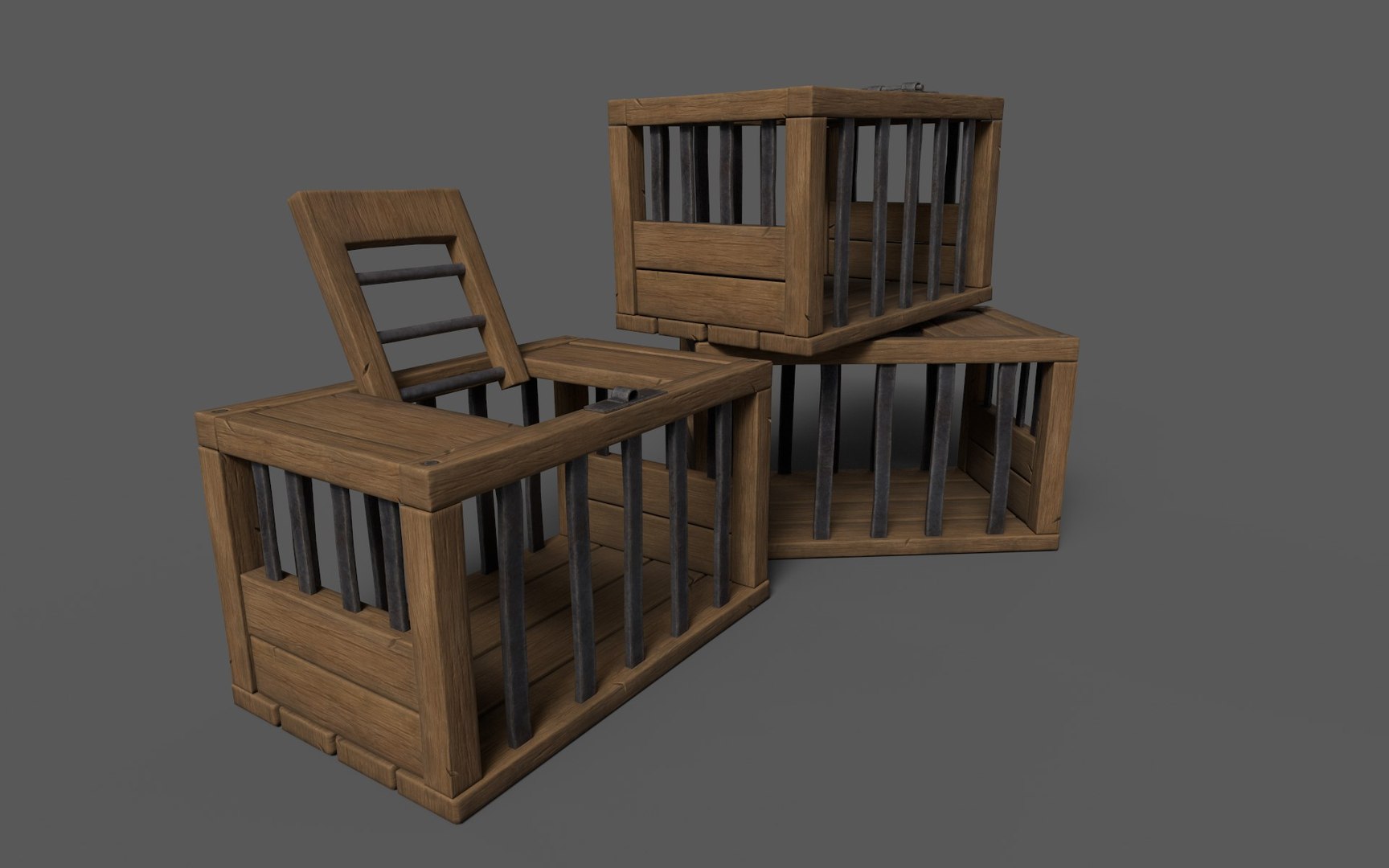 3D Animal Grate Model - TurboSquid 2103449