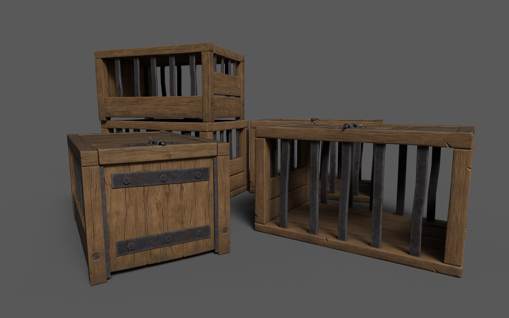 3D Animal Grate Model - TurboSquid 2103449