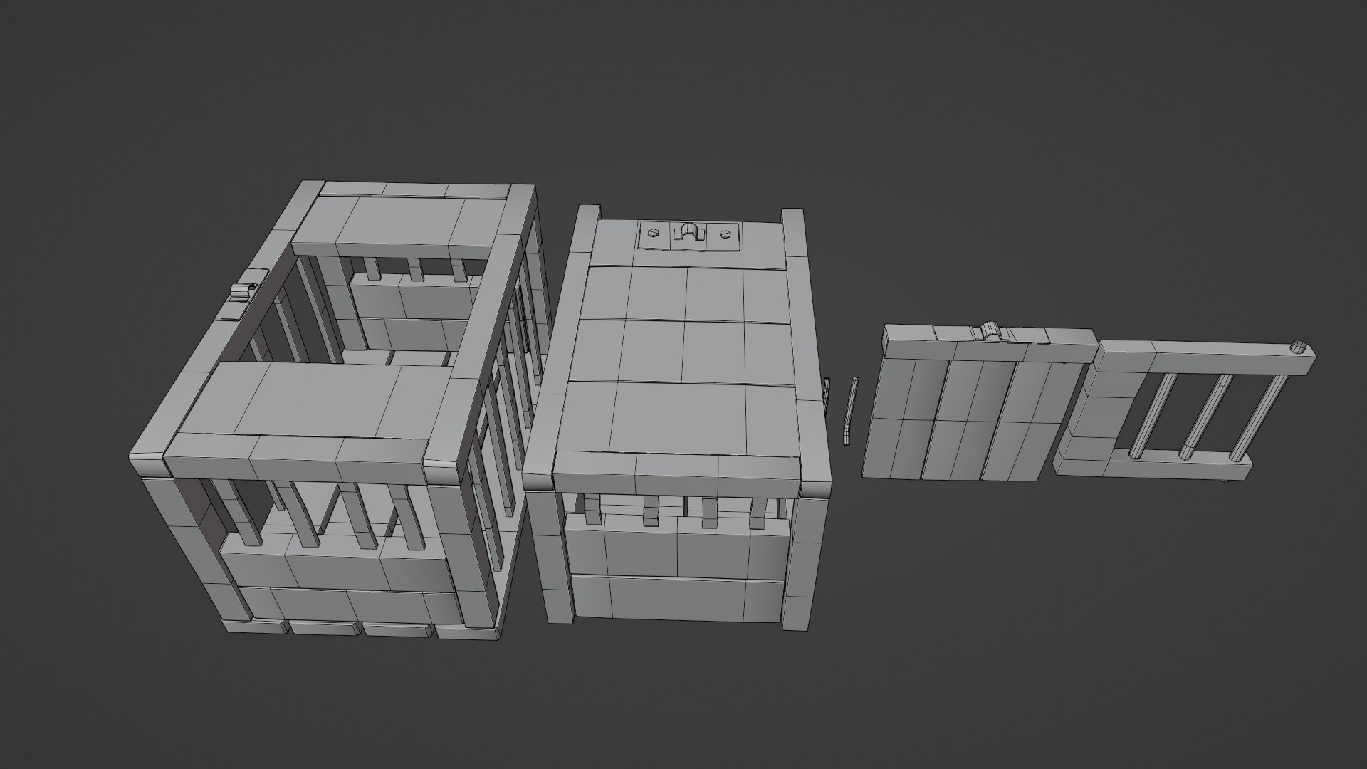 3D Animal Grate Model - TurboSquid 2103449