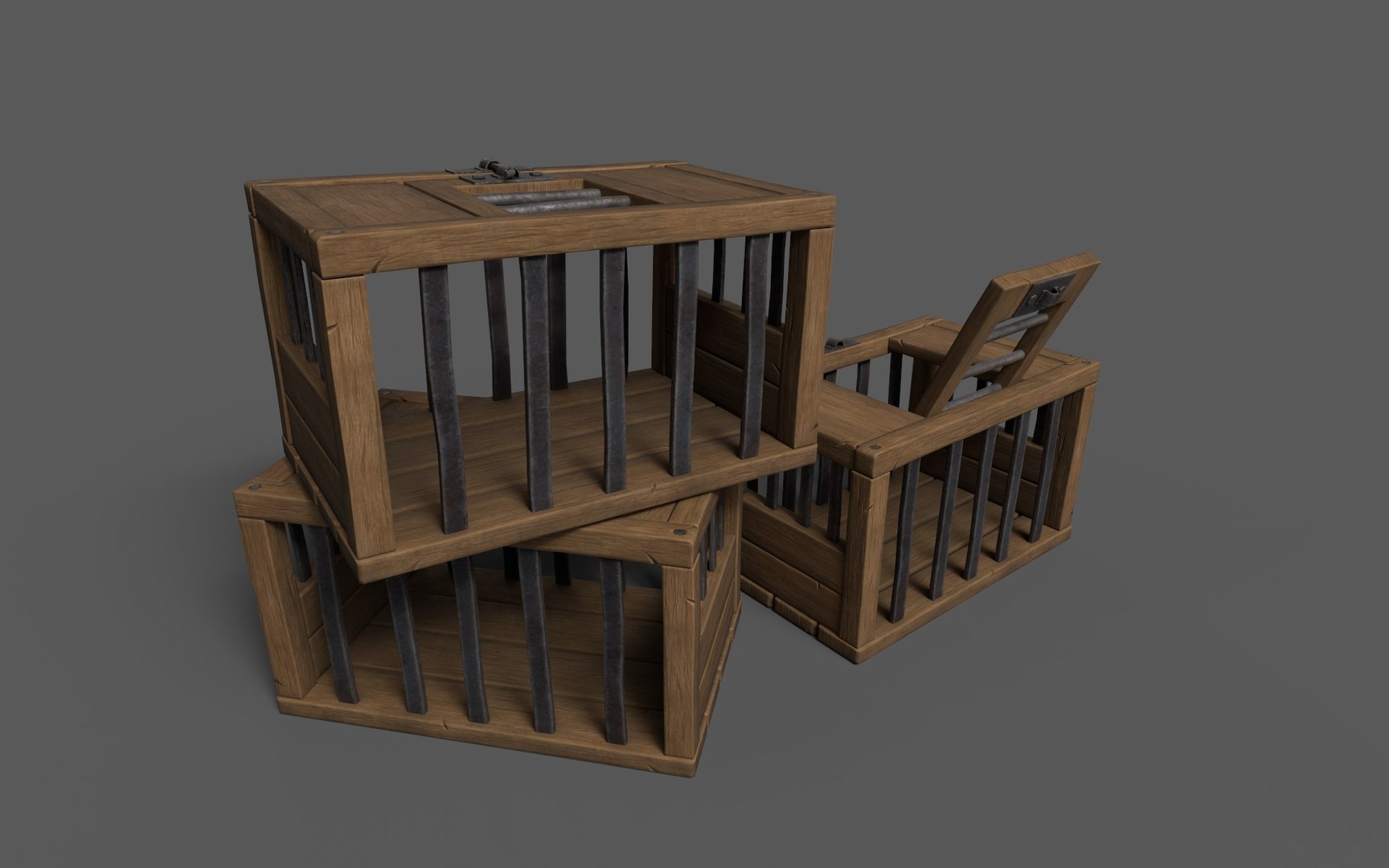 3D Animal Grate Model - TurboSquid 2103449