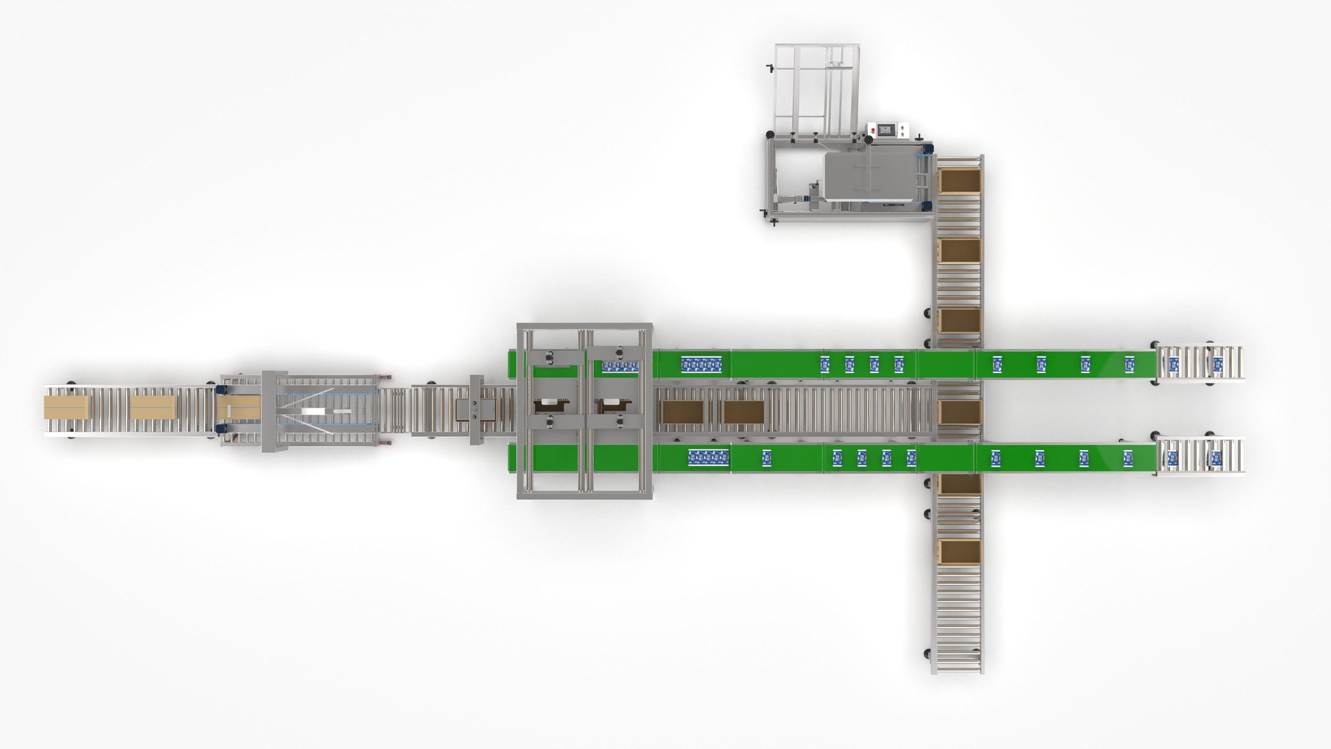 Automatic Salt Factory Packing Machine 3D Model - TurboSquid 2090352