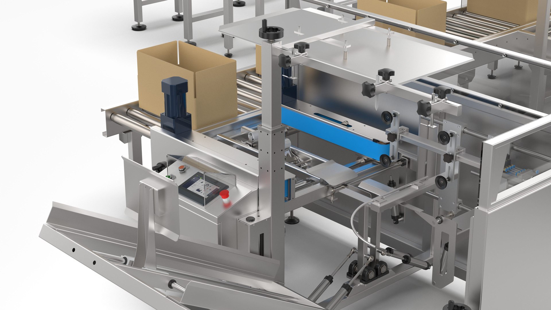 Automatic Salt Factory Packing Machine 3D Model - TurboSquid 2090352