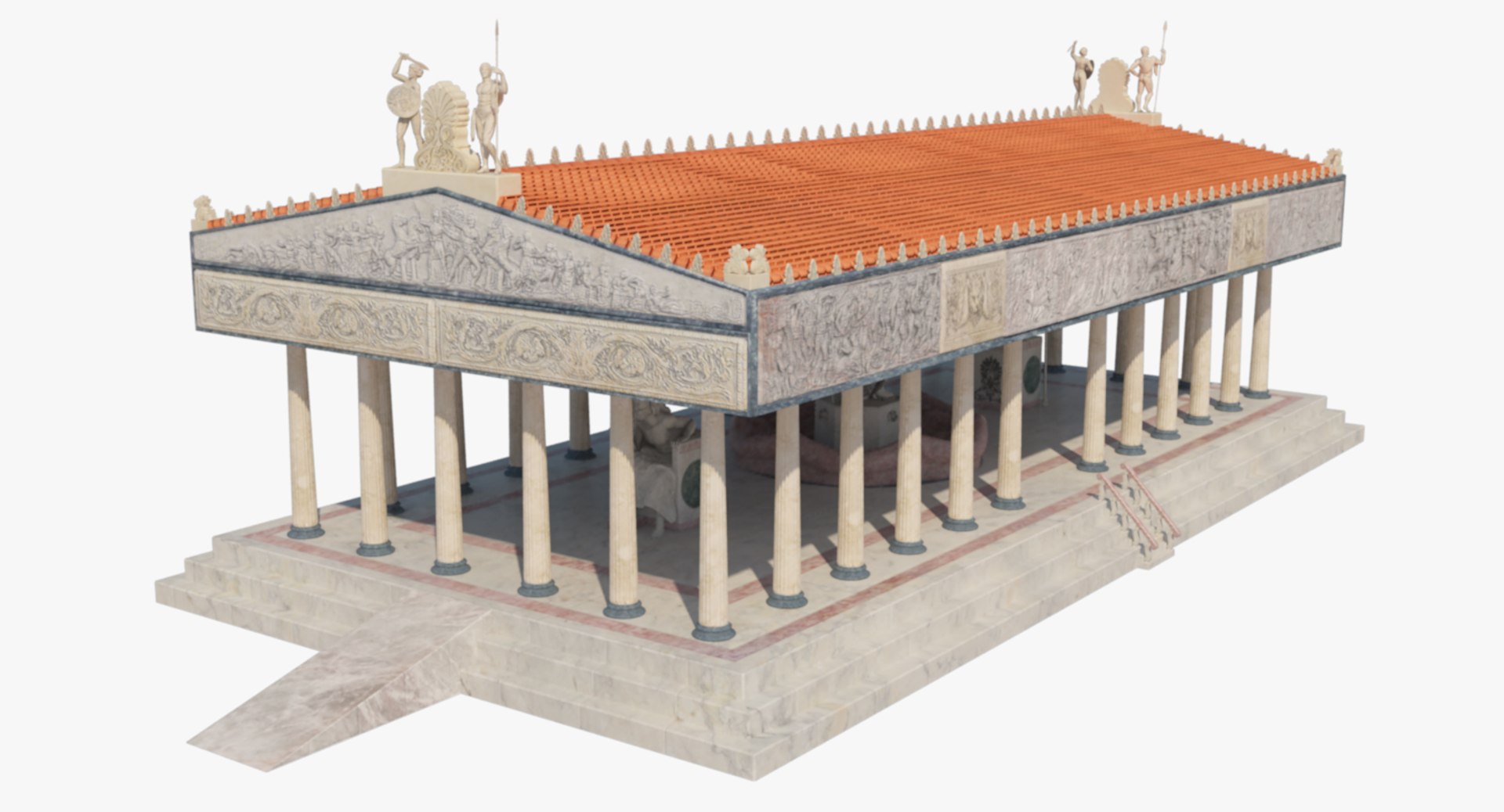 Greek Temple Obj