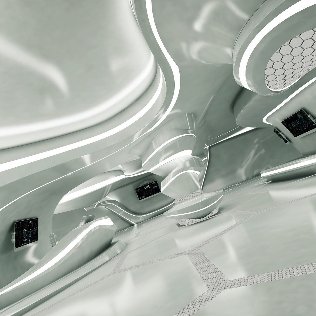 Sci-fi futuristic model - TurboSquid 1396435