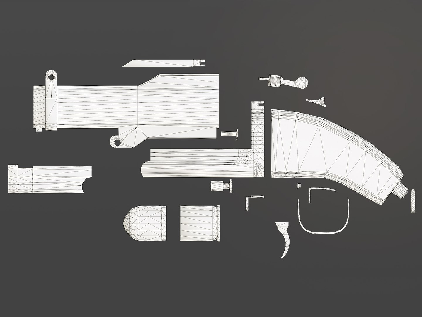 Sawed M79 Grenade Launcher 3D Model - TurboSquid 1419457
