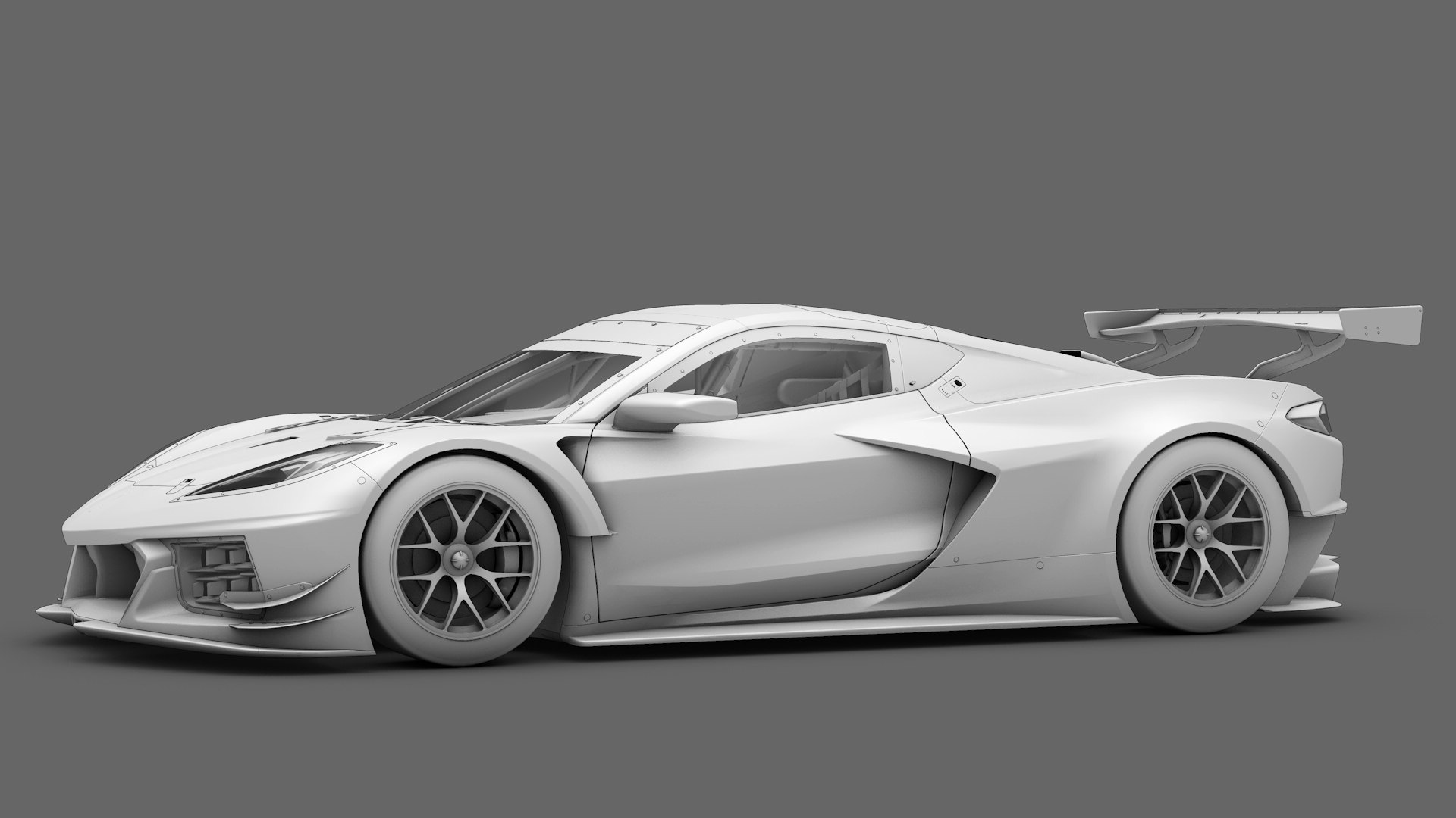 3D Chevrolet Corvette C8R GT3 GTLM - TurboSquid 2014954