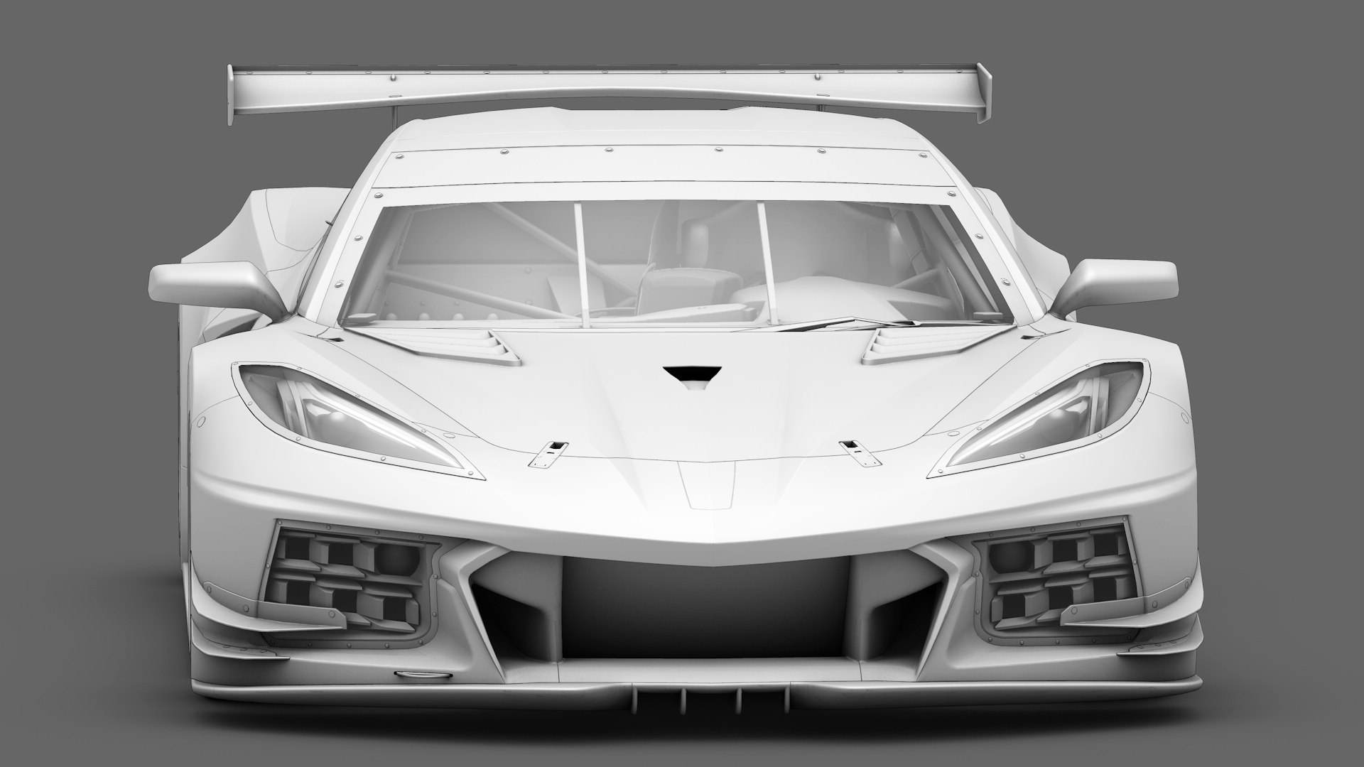 3D Chevrolet Corvette C8R GT3 GTLM - TurboSquid 2014954