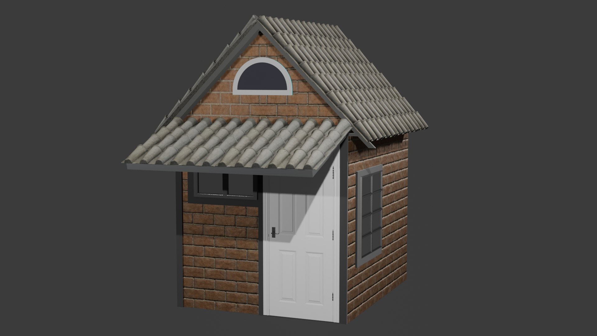 3D Model Simple Home - TurboSquid 2214354