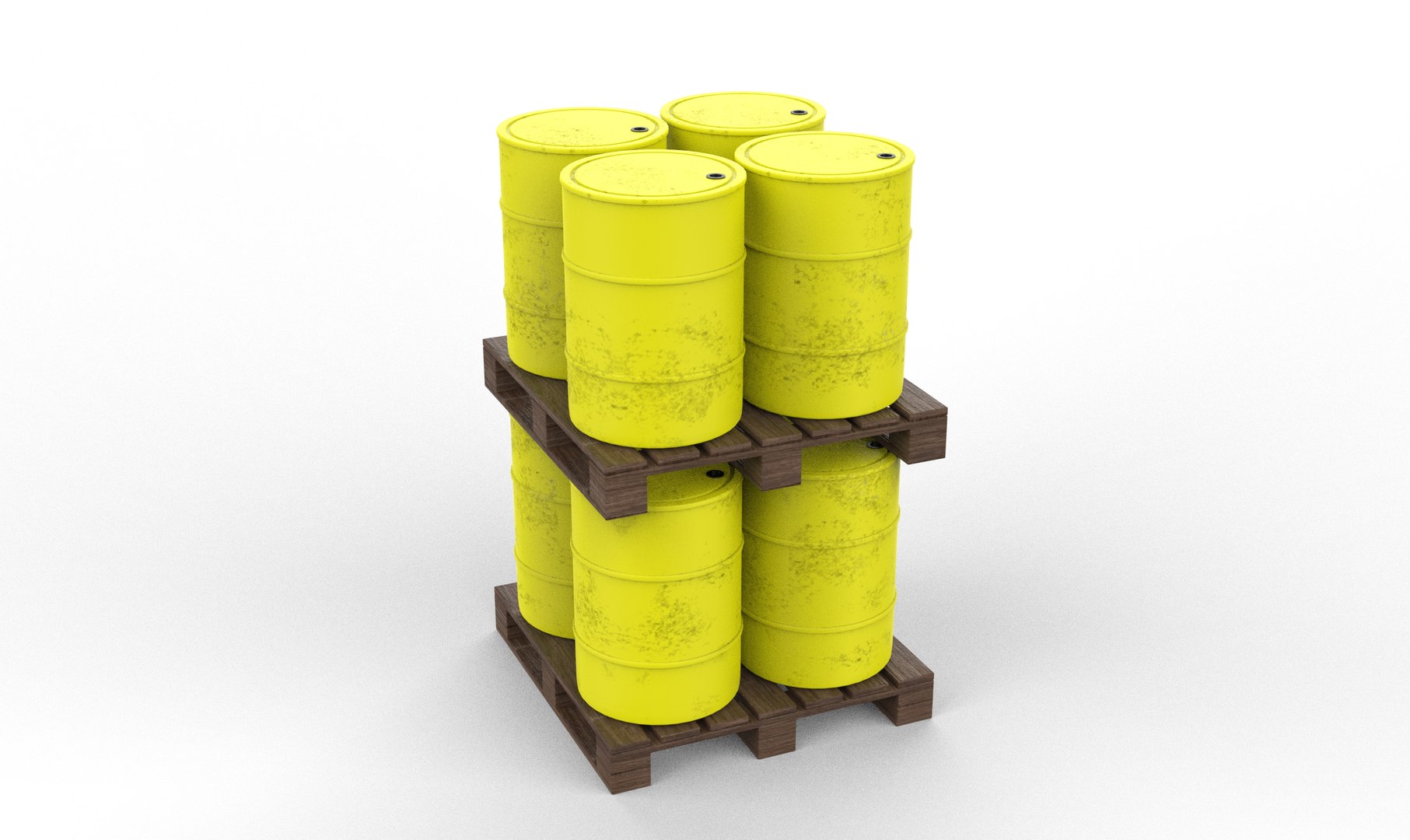3D Model Radioactive Barrel 3D Model - TurboSquid 2351604