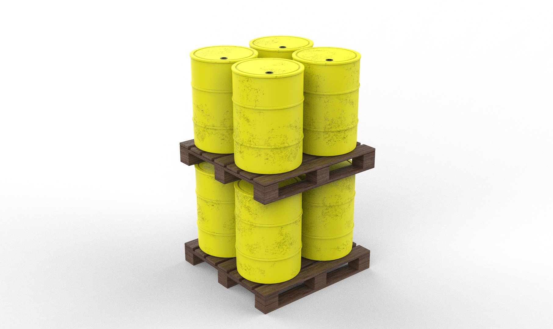 3D Model Radioactive Barrel 3D Model - TurboSquid 2351604