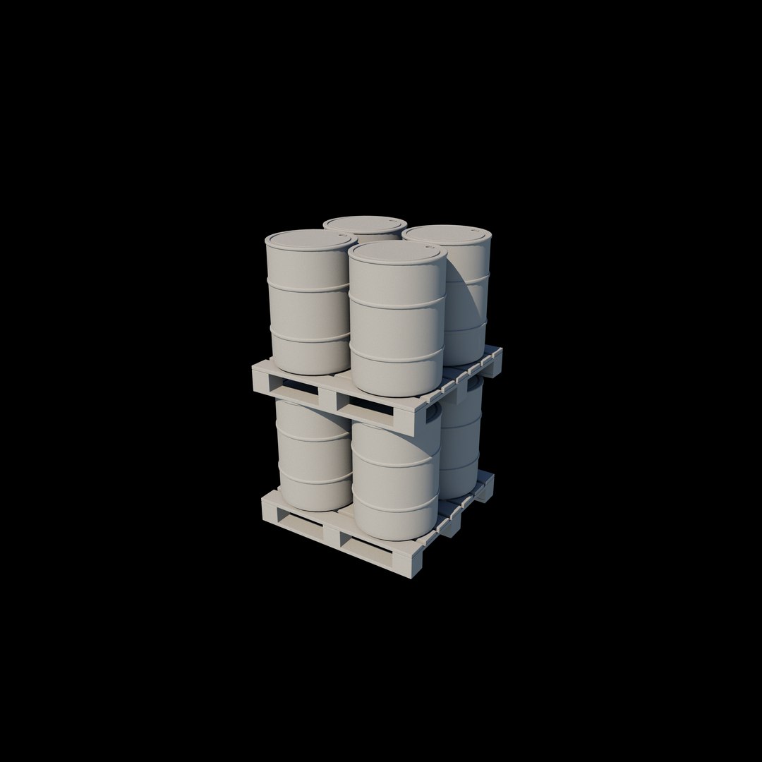 3D Model Radioactive Barrel 3D Model - TurboSquid 2351604