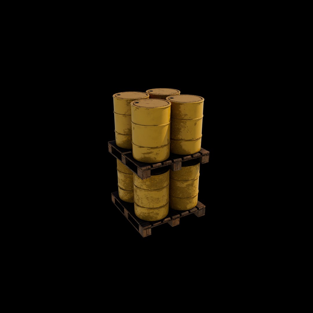 3D Model Radioactive Barrel 3D Model - TurboSquid 2351604