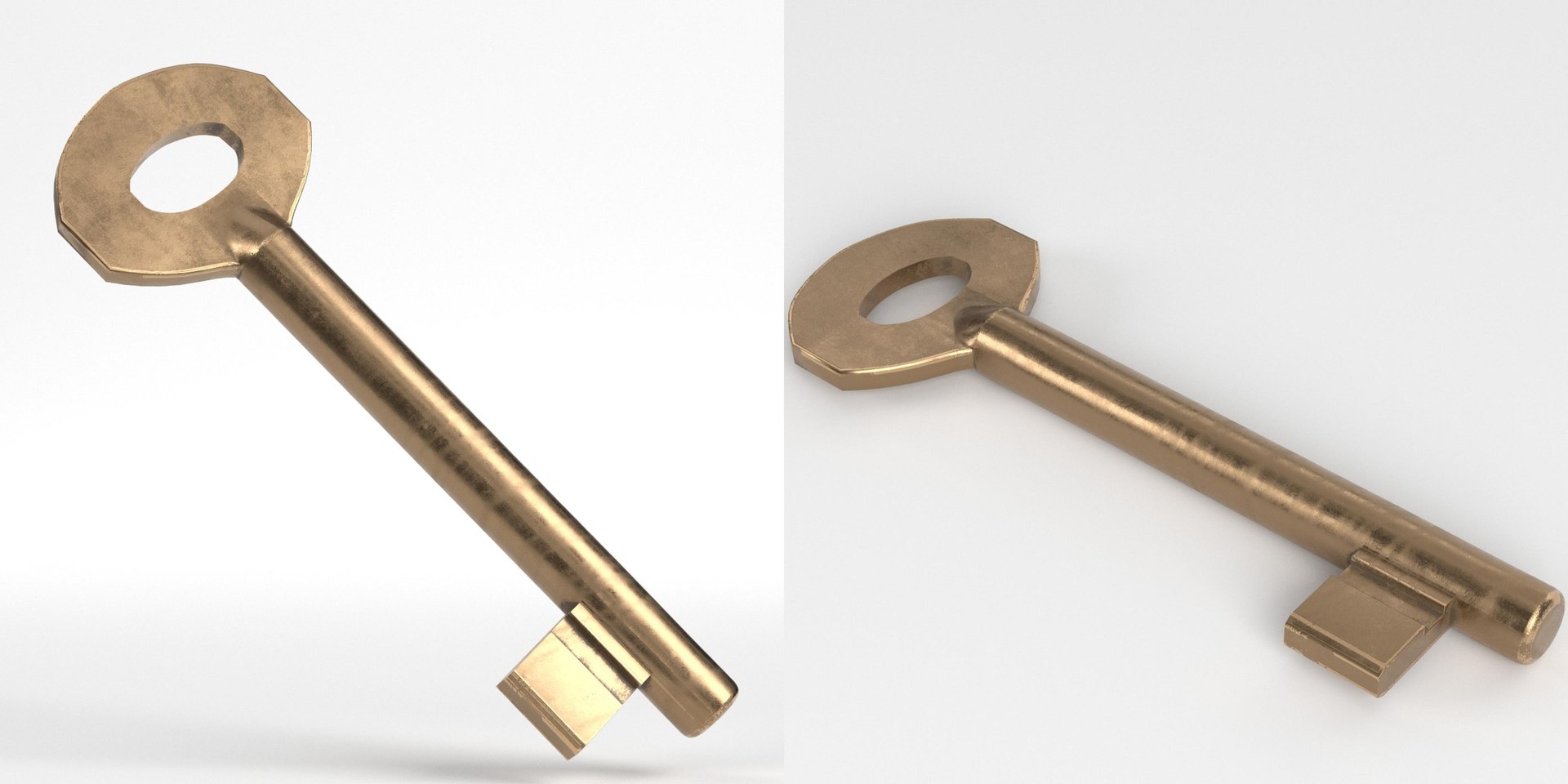 3D Model Old Key - TurboSquid 2117549
