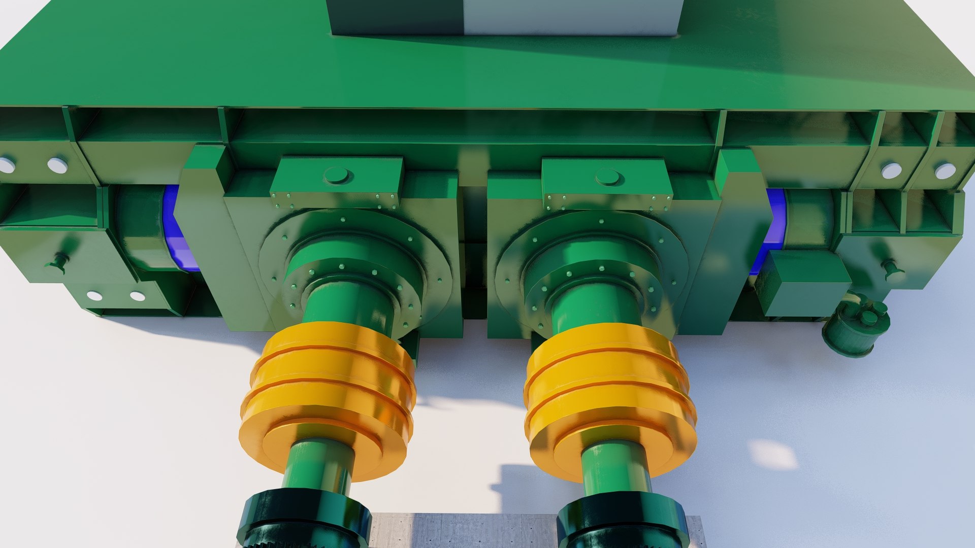 High Pressure Grinding Roll 3D Model - TurboSquid 2171132