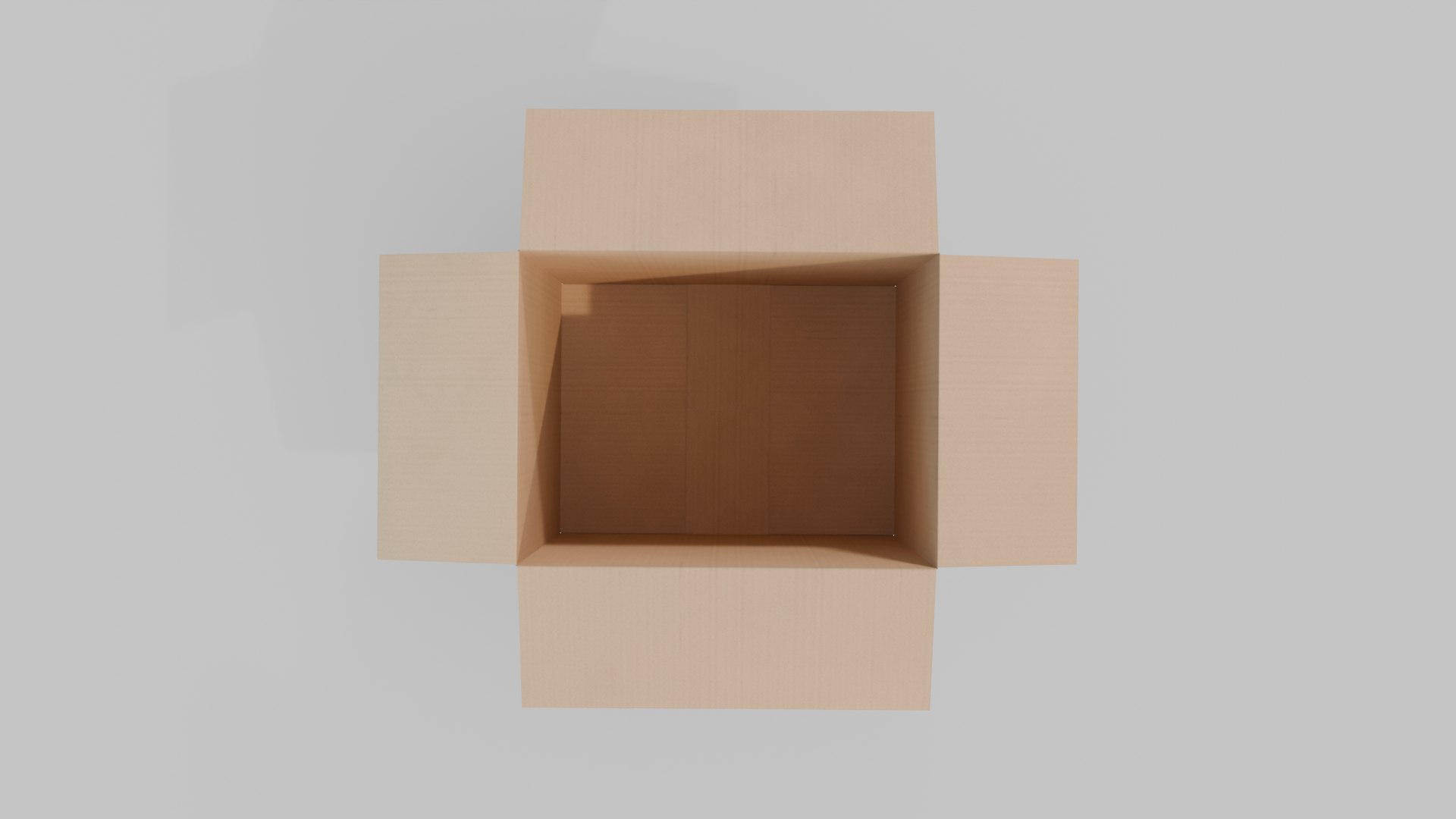 Tall Rectangular Cardboard Box - Rigged And Fully Customizable 3D Model ...