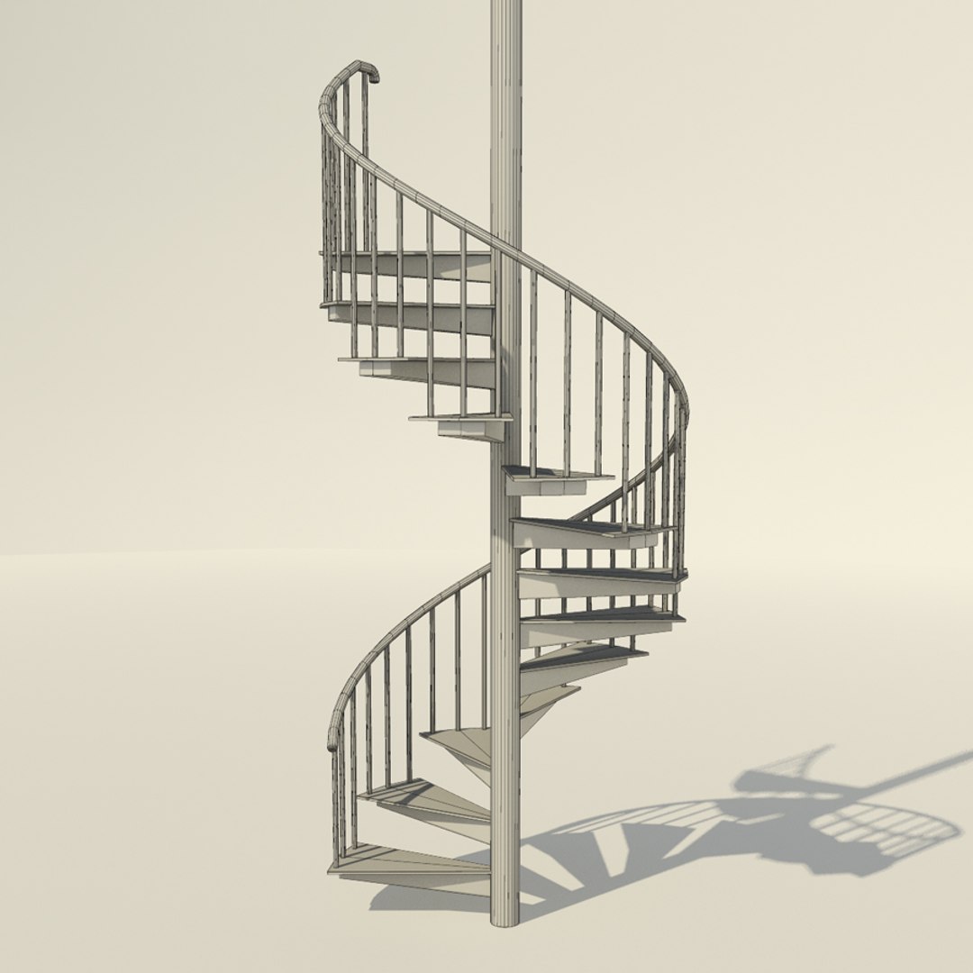 Maya Spiral Staircase