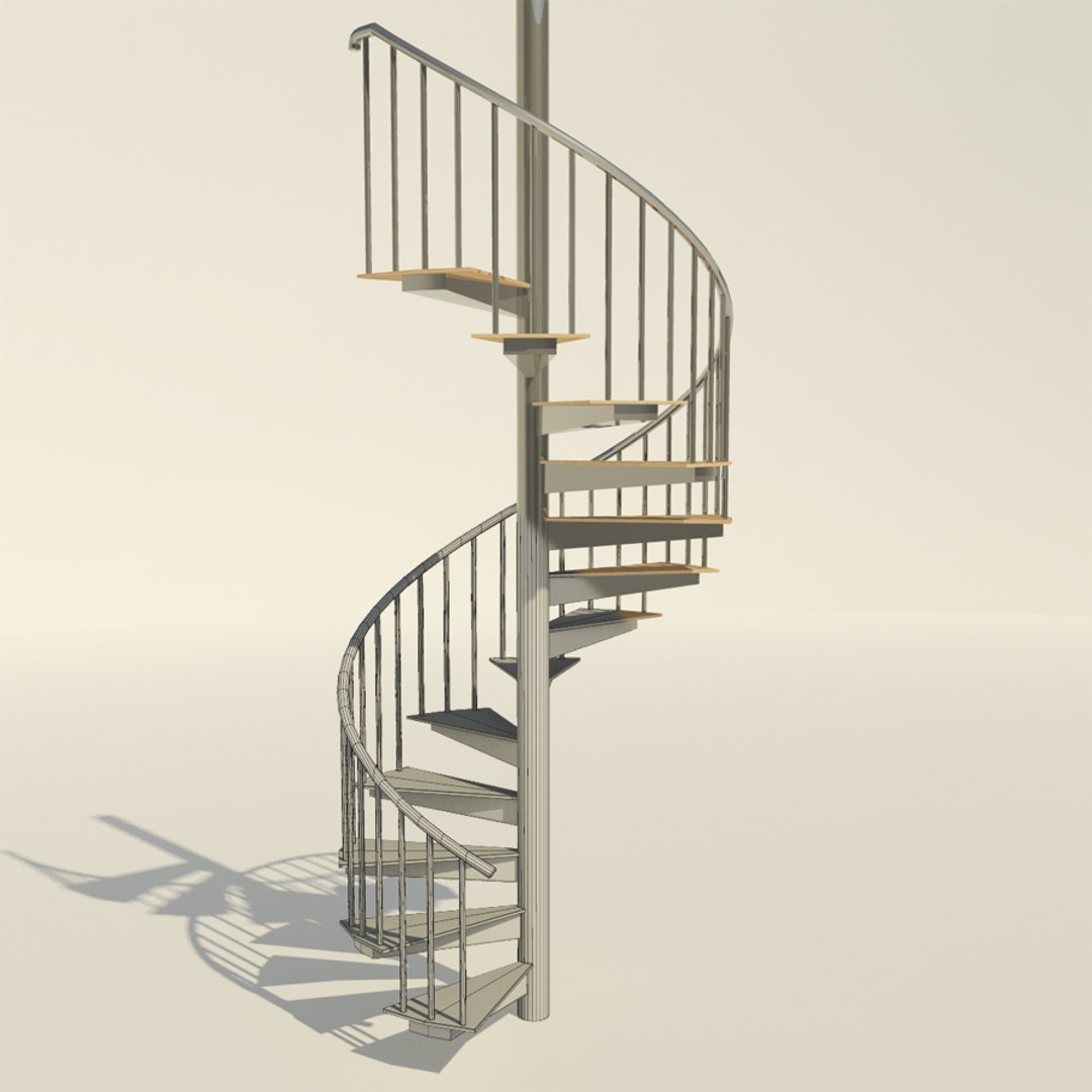Maya Spiral Staircase