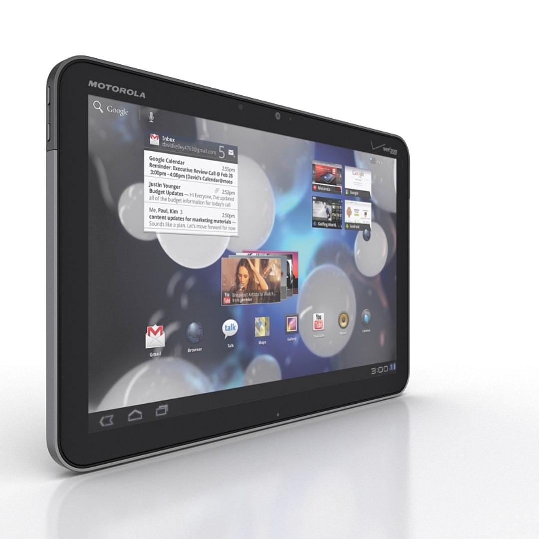 Max Motorola Xoom Tablet