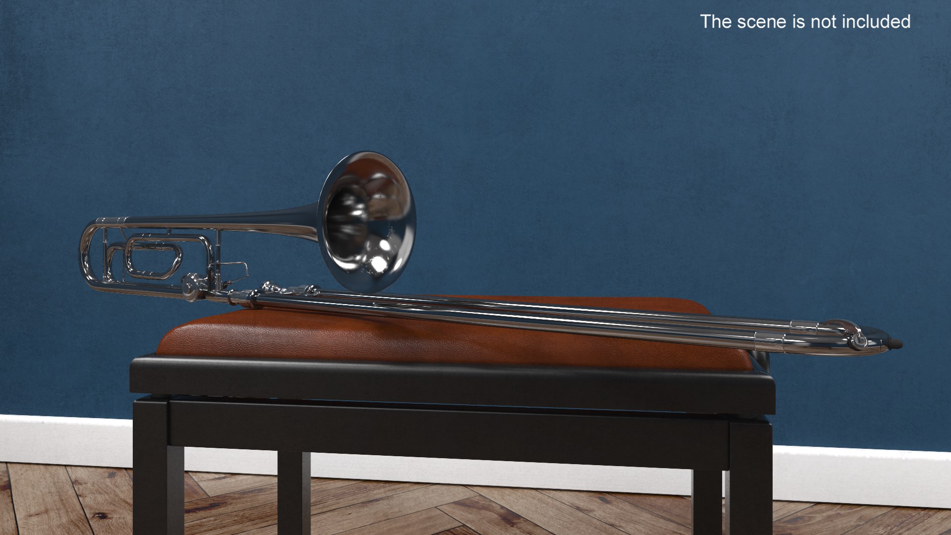 Trombone Musical Instrument Model - TurboSquid 2324019