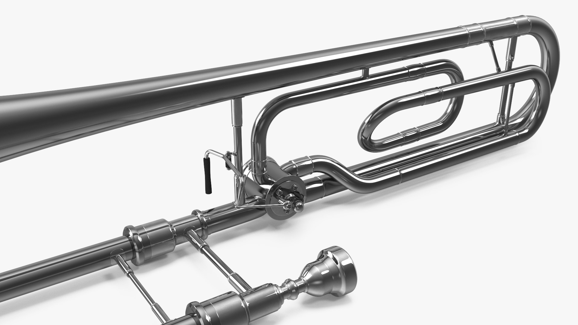 Trombone Musical Instrument Model - TurboSquid 2324019