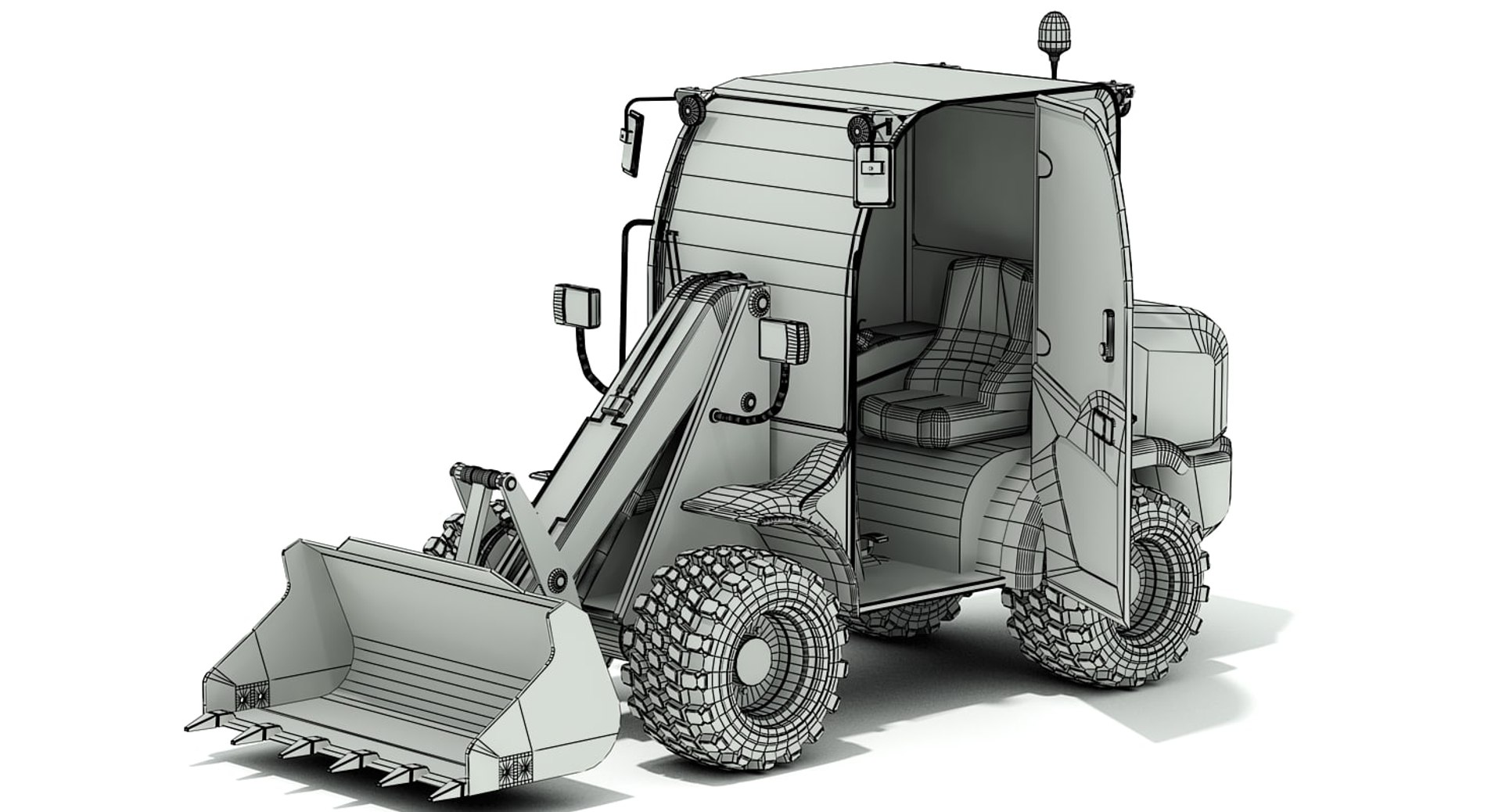 Wacker Neuson Kramer 350 3d Max