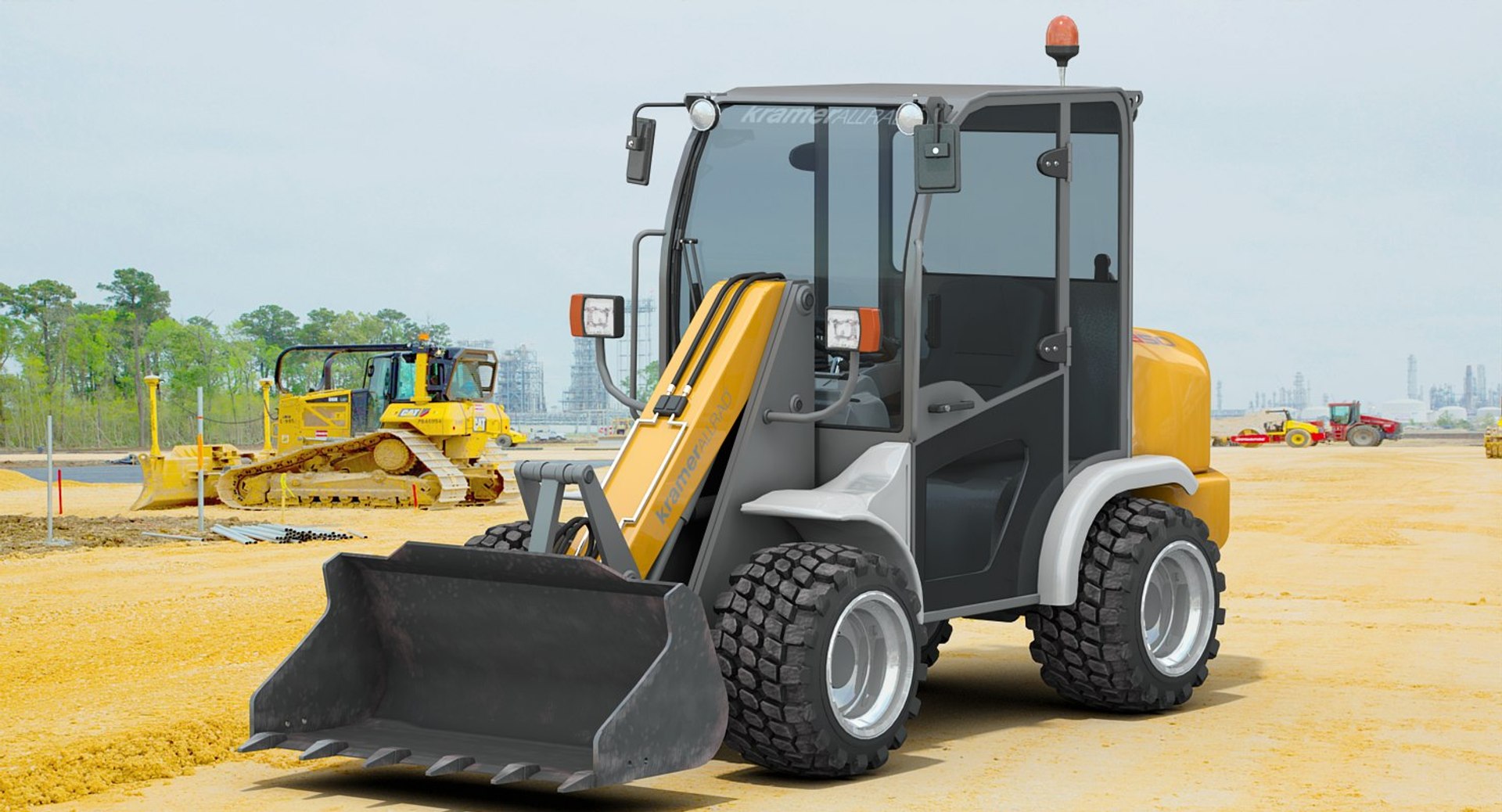 Wacker Neuson Kramer 350 3d Max