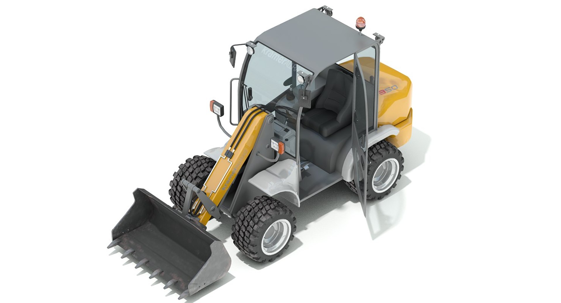 Wacker Neuson Kramer 350 3d Max