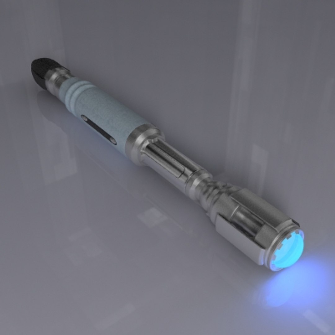 3d Model Sonic Screwdriver