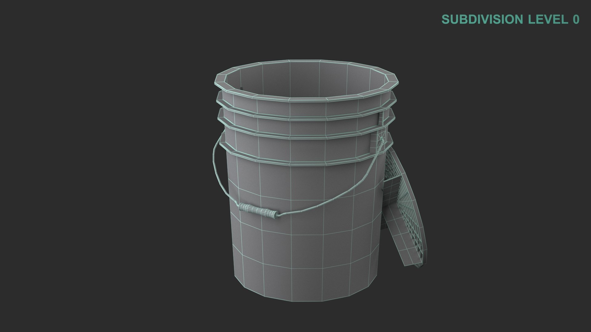 3D Wash Bucket Model - TurboSquid 1904575