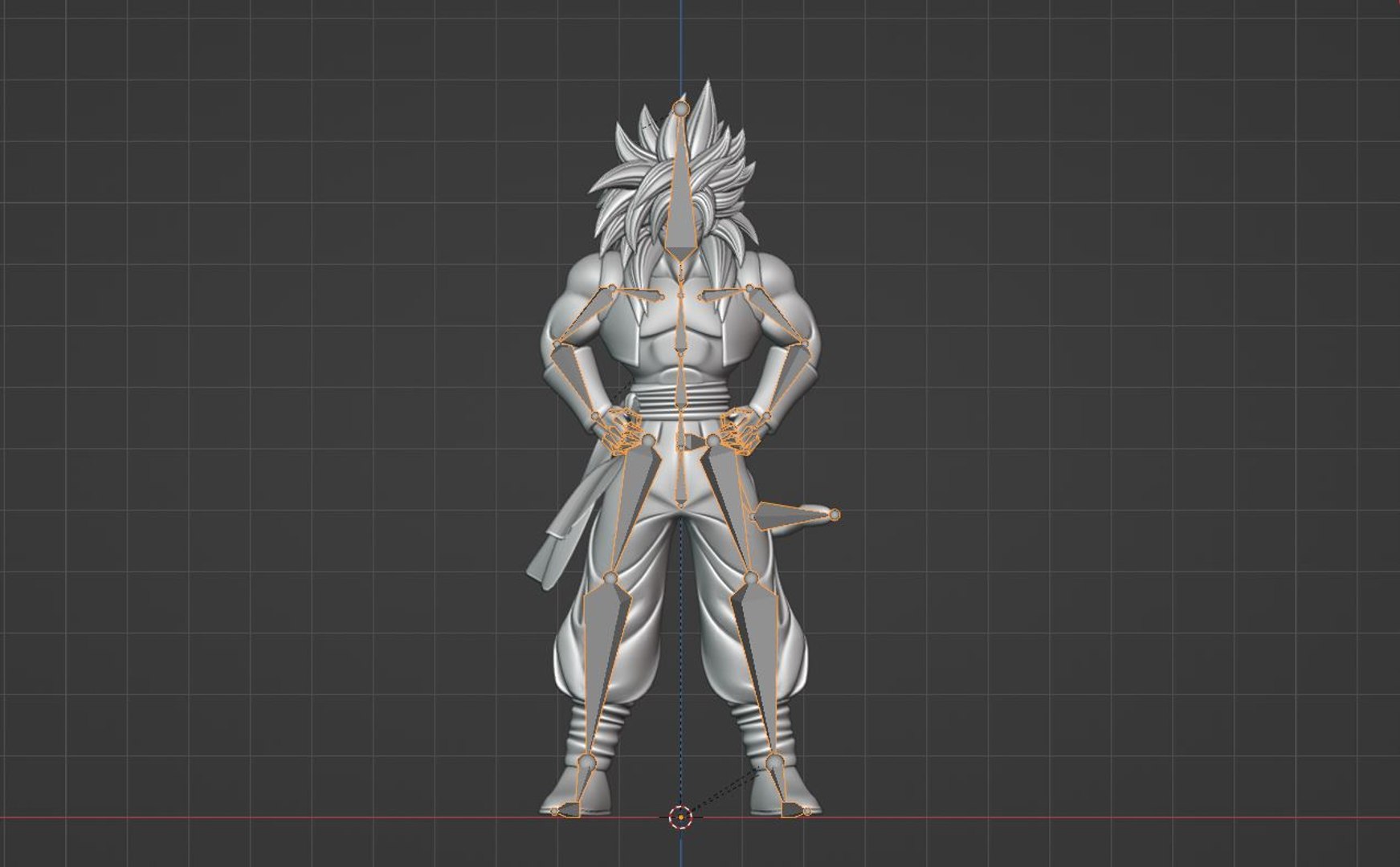 Gogeta Super Saiyan 4 - Dragonball GT 3D Model - TurboSquid 2277537