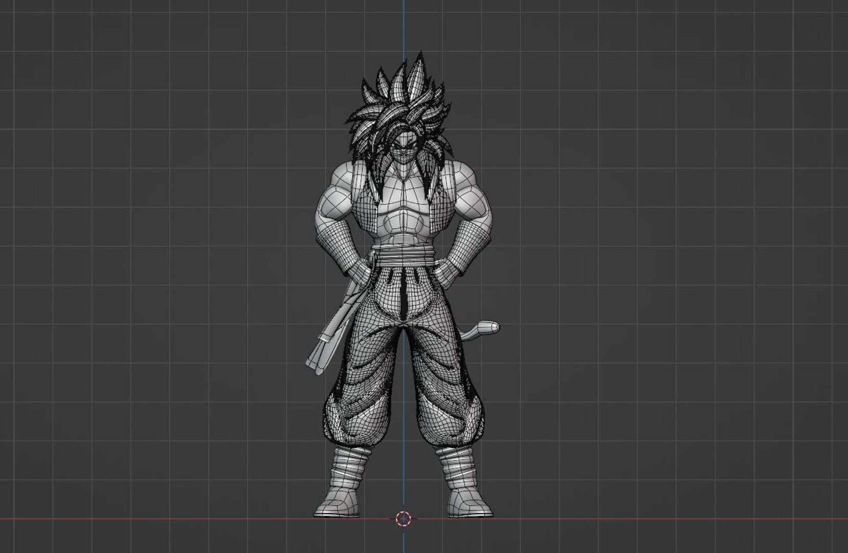 Gogeta Super Saiyan 4 - Dragonball GT 3D Model - TurboSquid 2277537