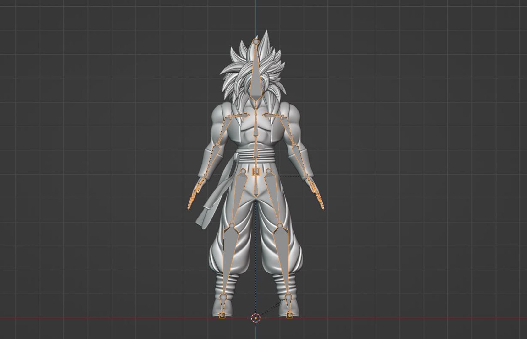 Gogeta Super Saiyan 4 - Dragonball GT 3D Model - TurboSquid 2277537