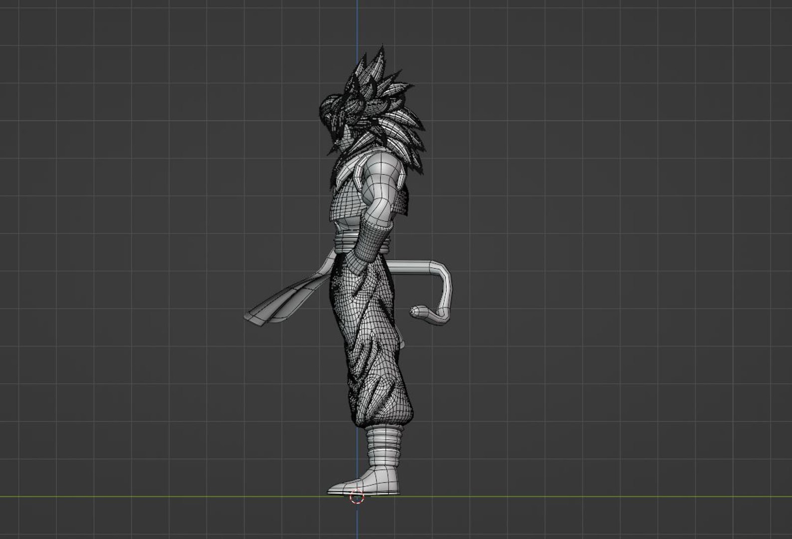 Gogeta Super Saiyan 4 - Dragonball GT 3D Model - TurboSquid 2277537