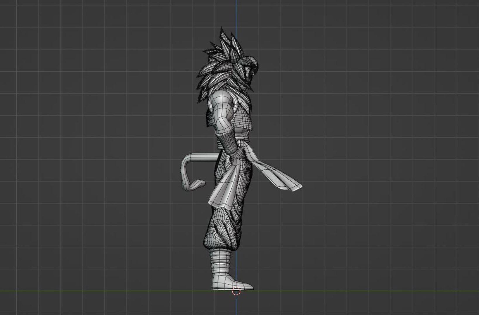 Gogeta Super Saiyan 4 - Dragonball GT 3D Model - TurboSquid 2277537