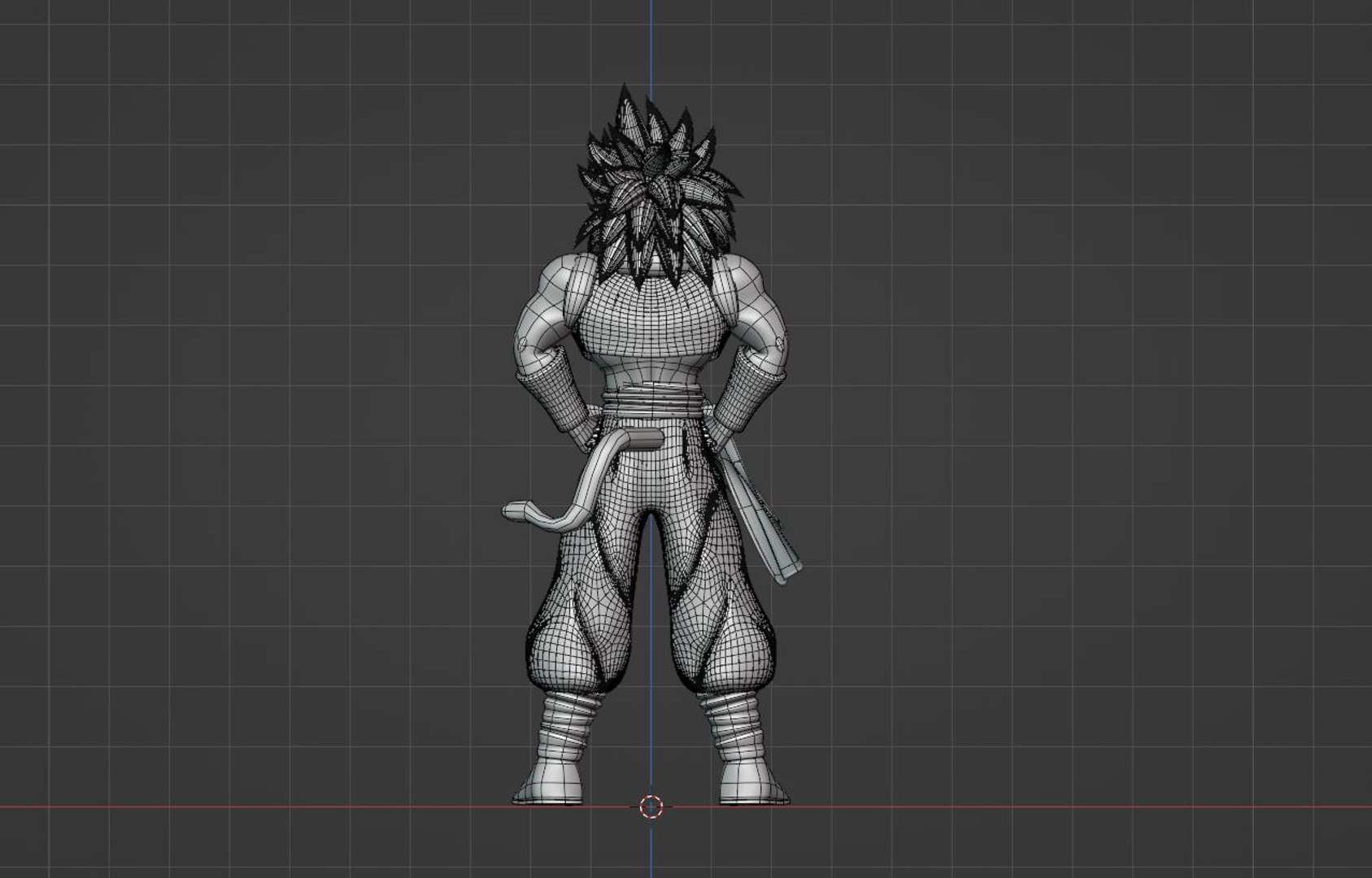 Gogeta Super Saiyan 4 - Dragonball GT 3D Model - TurboSquid 2277537