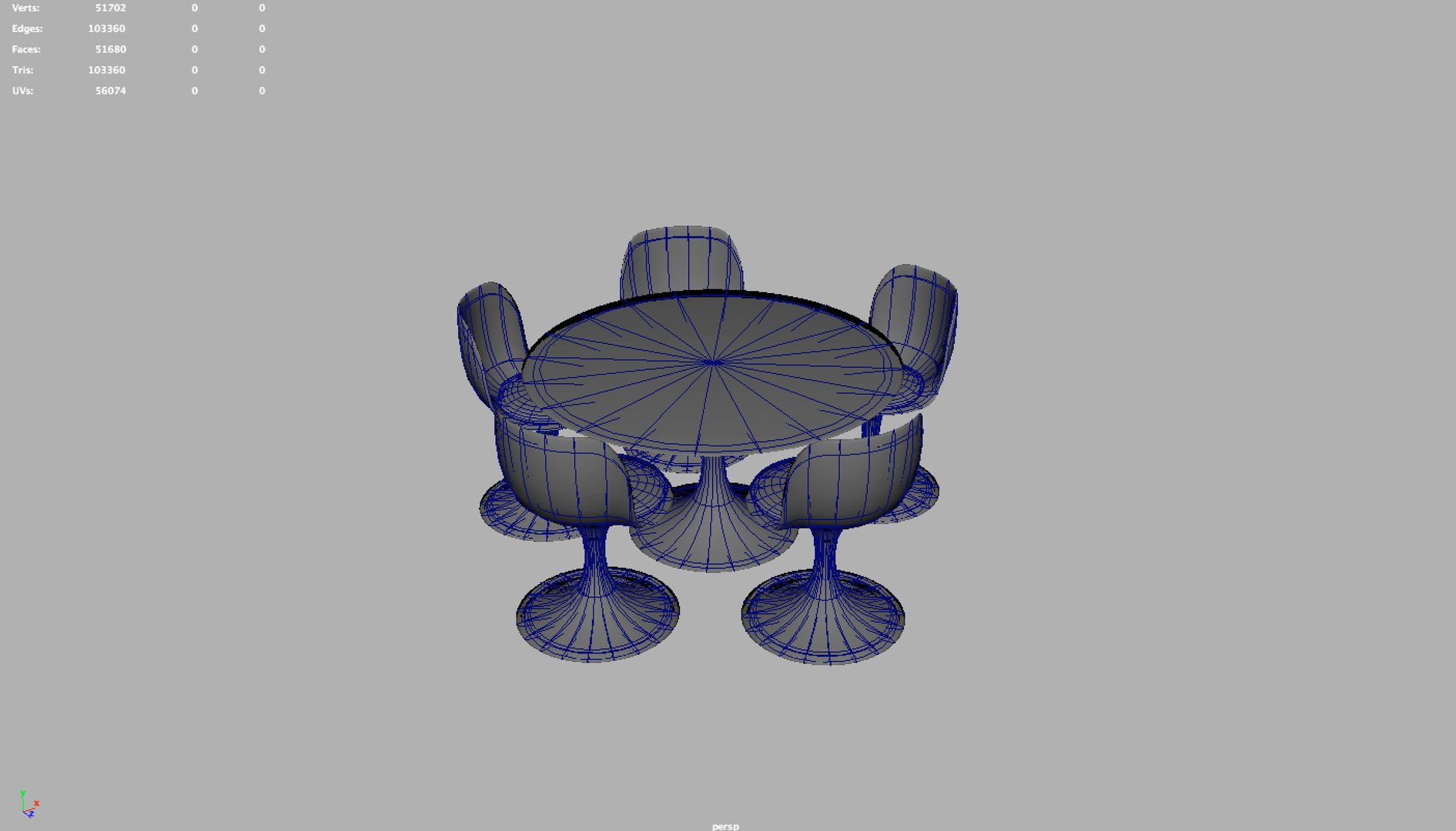 Classic Table Meeting Obj