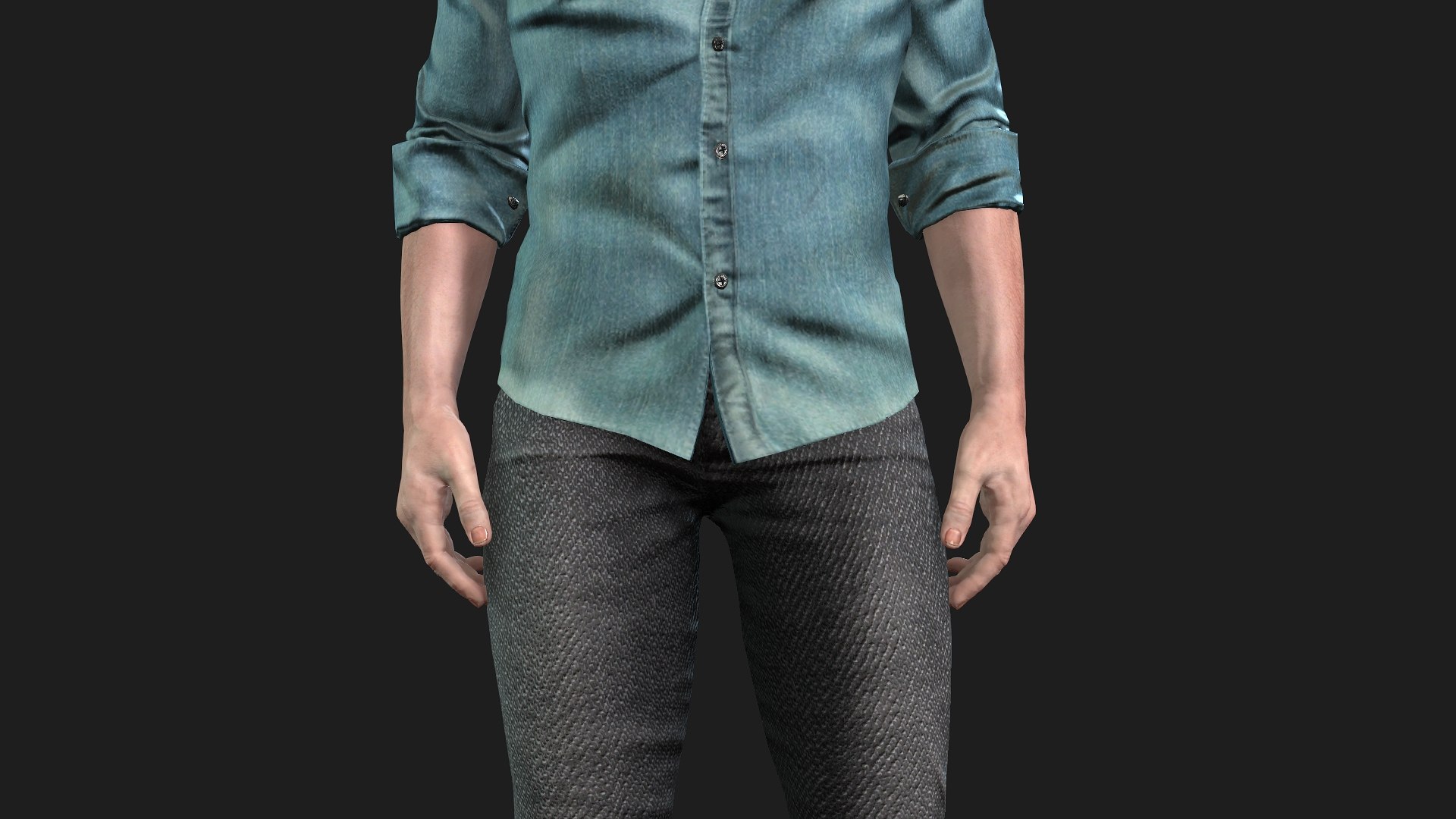 Rigged 3D Male Character Game And Animation Ready 3D Model - TurboSquid ...