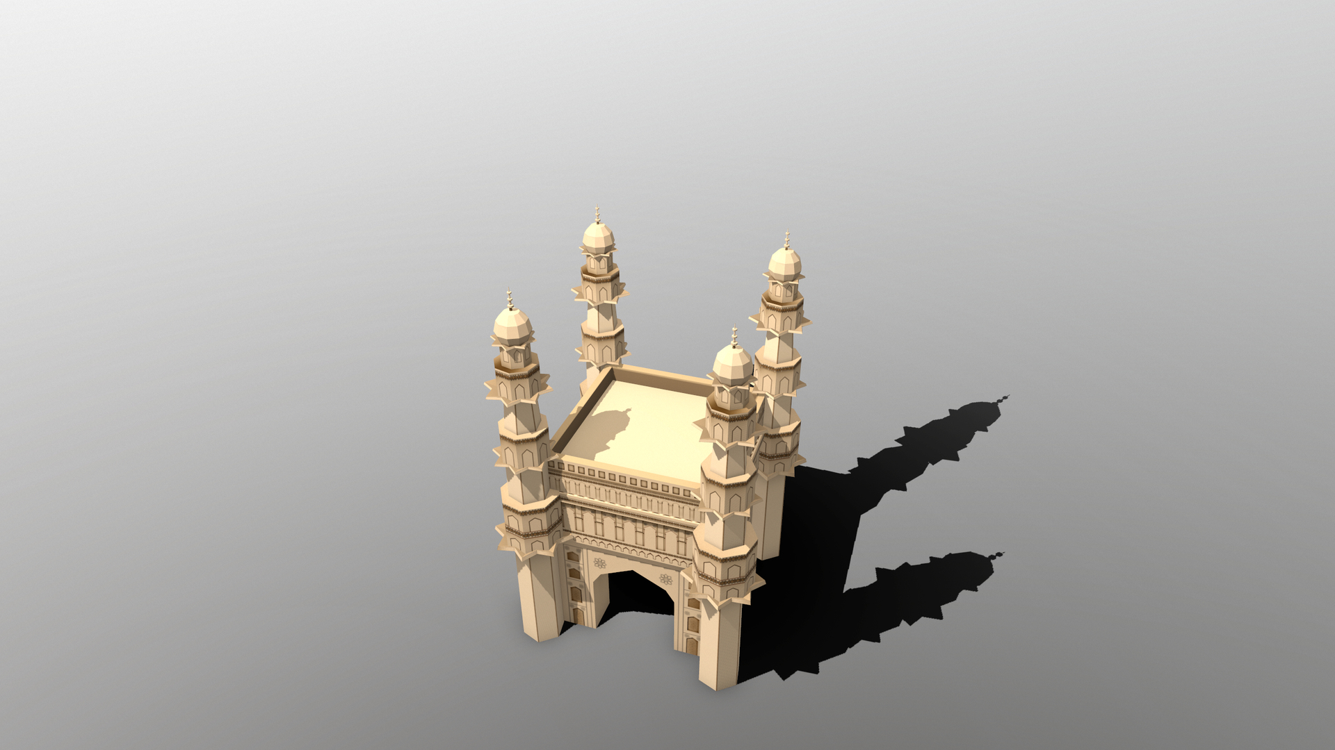 3D model indian monuments - TurboSquid 1577603