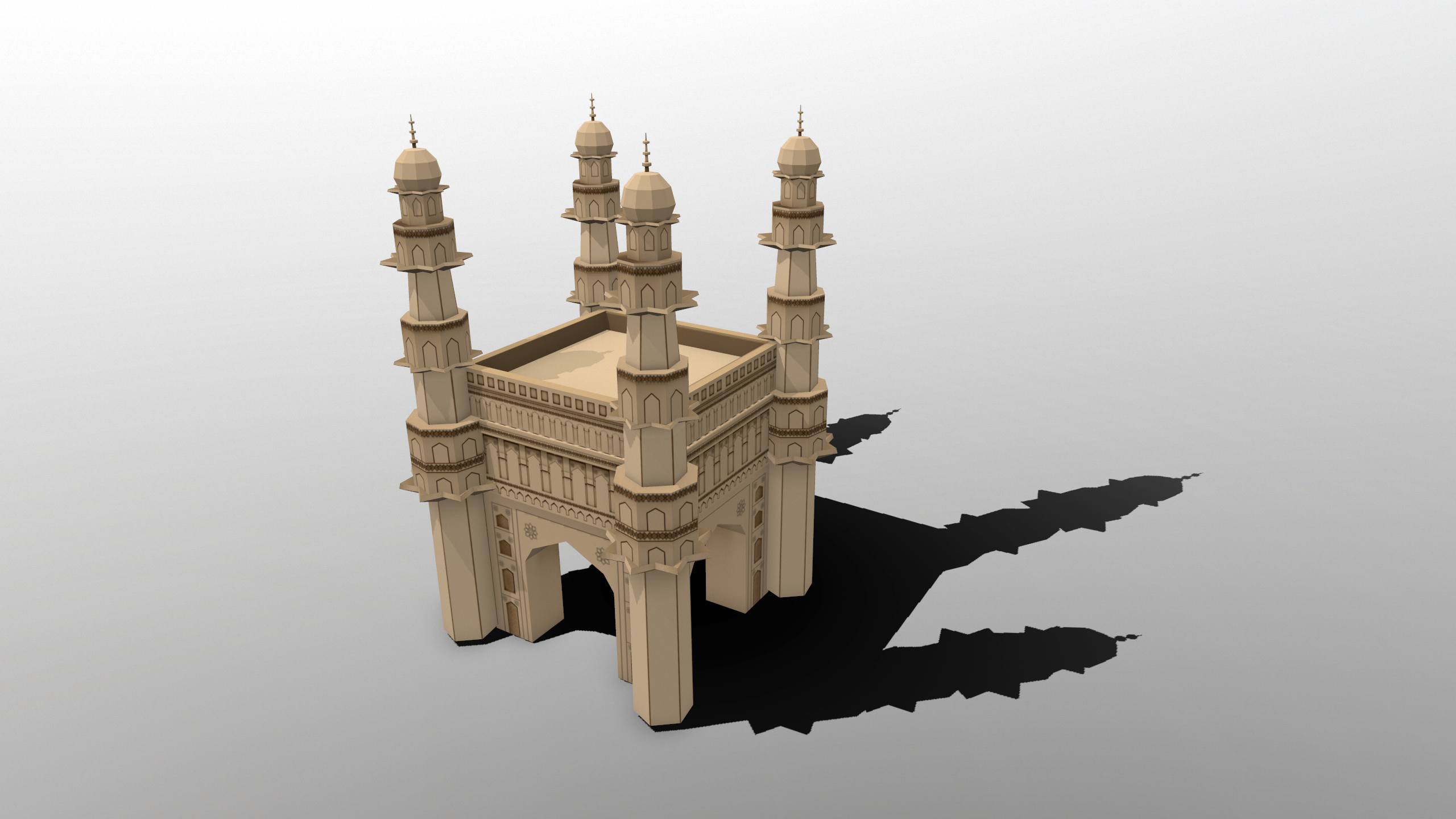 3D model indian monuments - TurboSquid 1577603