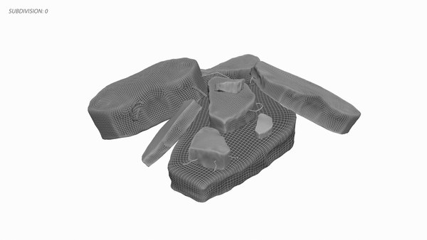 건물 파편 3D 모델 - TurboSquid 1723280