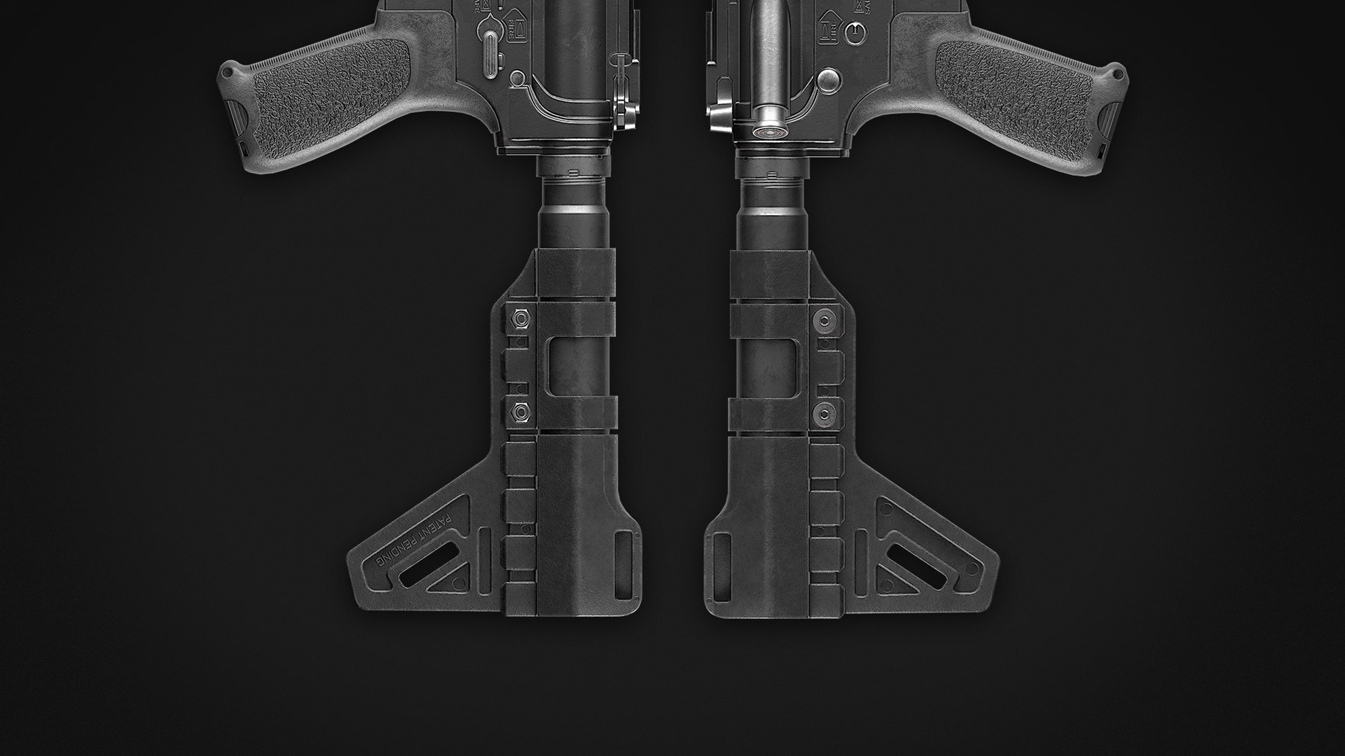 AR-15 SAINT ACOG-MUZZLE-GRIP 3D Model - TurboSquid 1942700