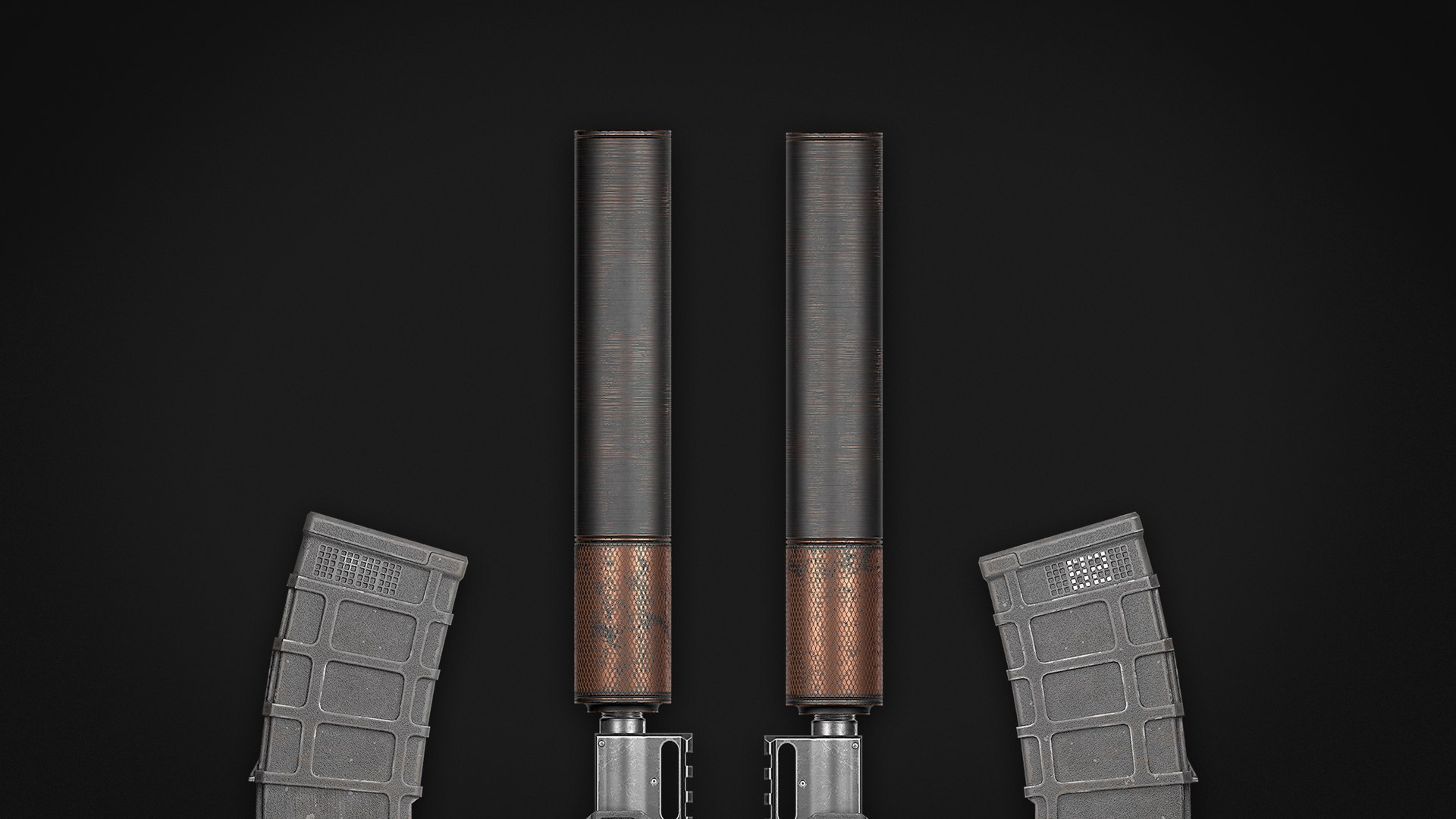 AR-15 SAINT ACOG-MUZZLE-GRIP 3D Model - TurboSquid 1942700