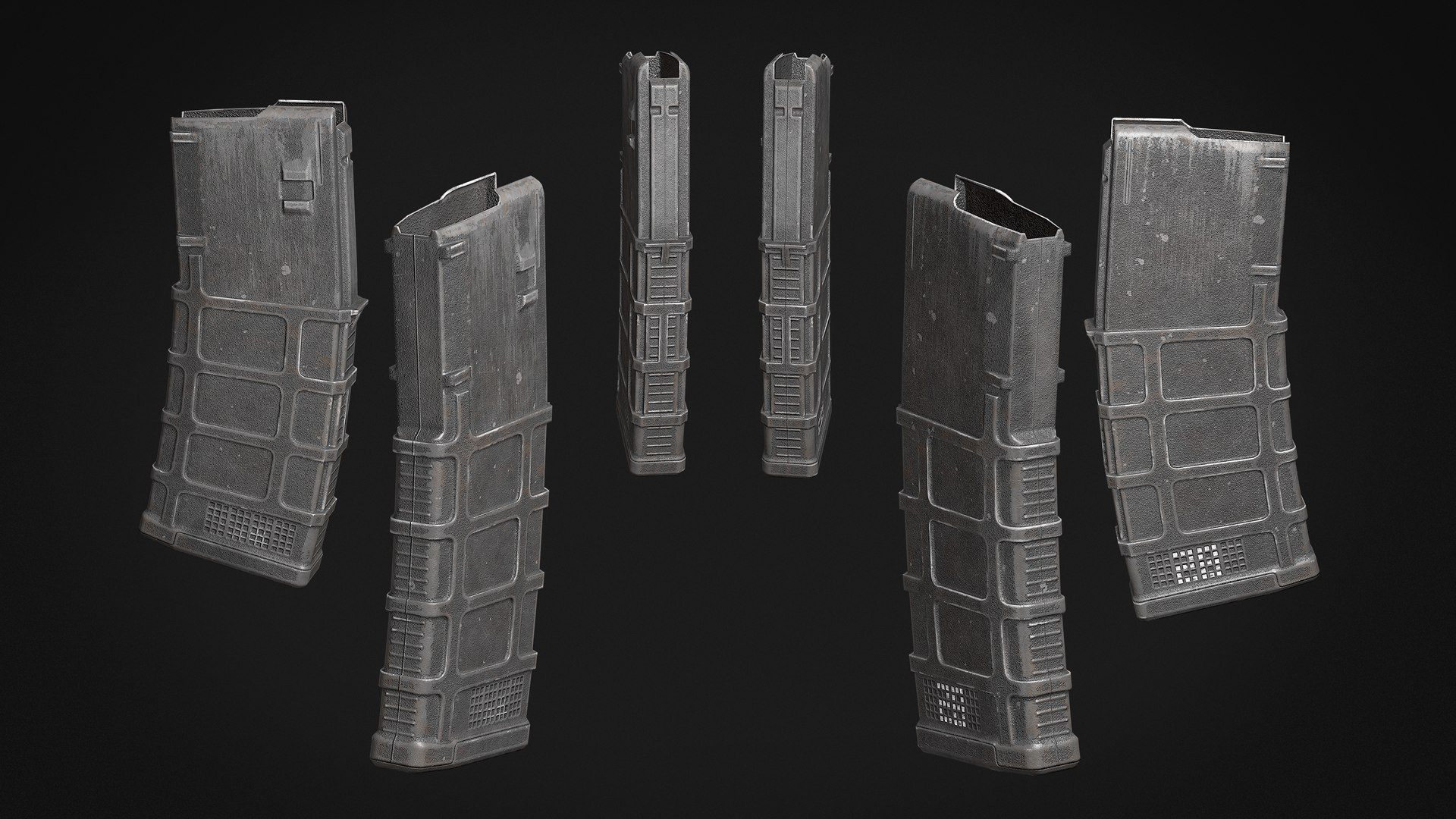 AR-15 SAINT ACOG-MUZZLE-GRIP 3D Model - TurboSquid 1942700