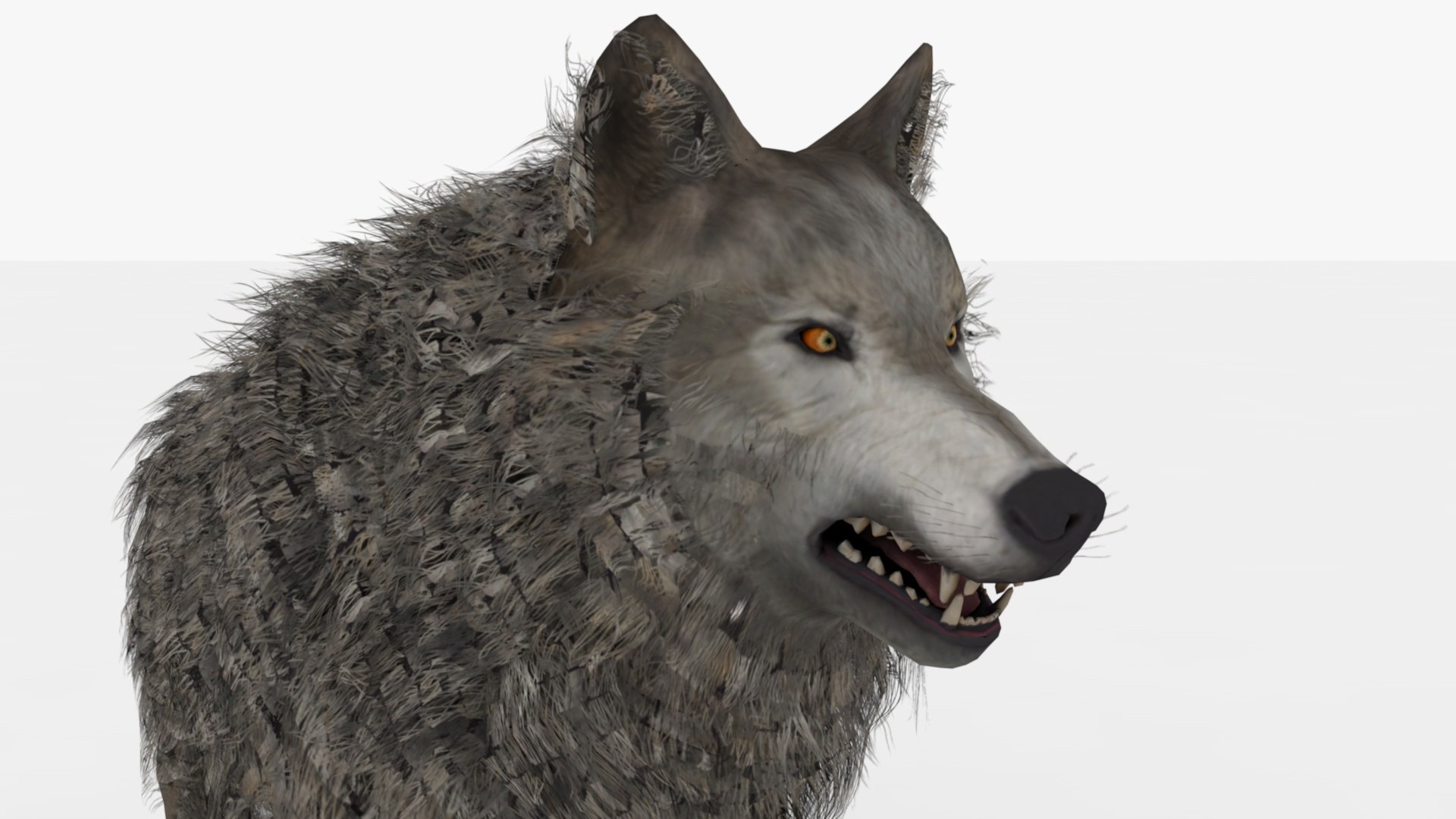 3D Wolf Rigged And Animated - TurboSquid 2348766